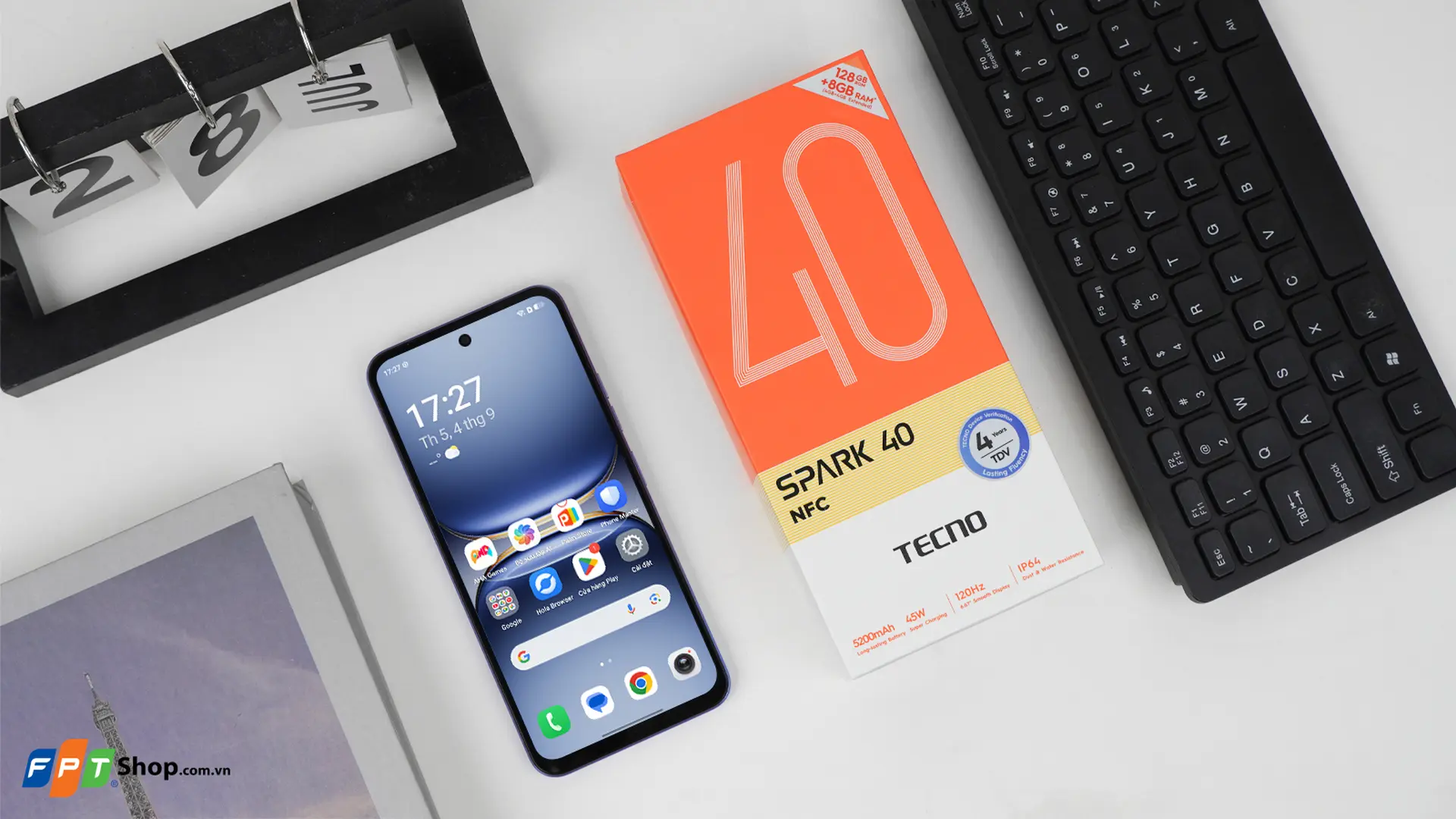 Tecno Spark 40 6GB chính hãng, giá rẻ