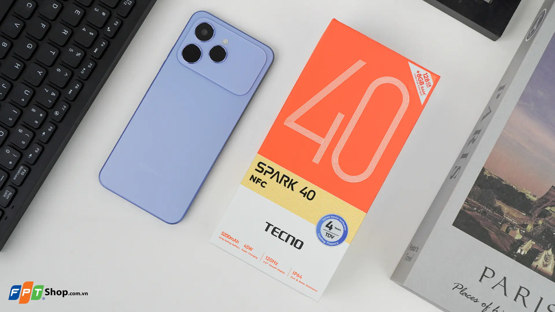 Tecno Spark 40 6GB chính hãng, giá rẻ