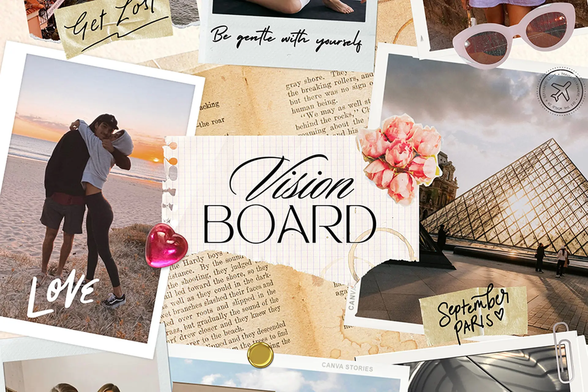 Vision board là gì? Bí quyết biến giấc mơ thành hiện thực bằng công cụ ...