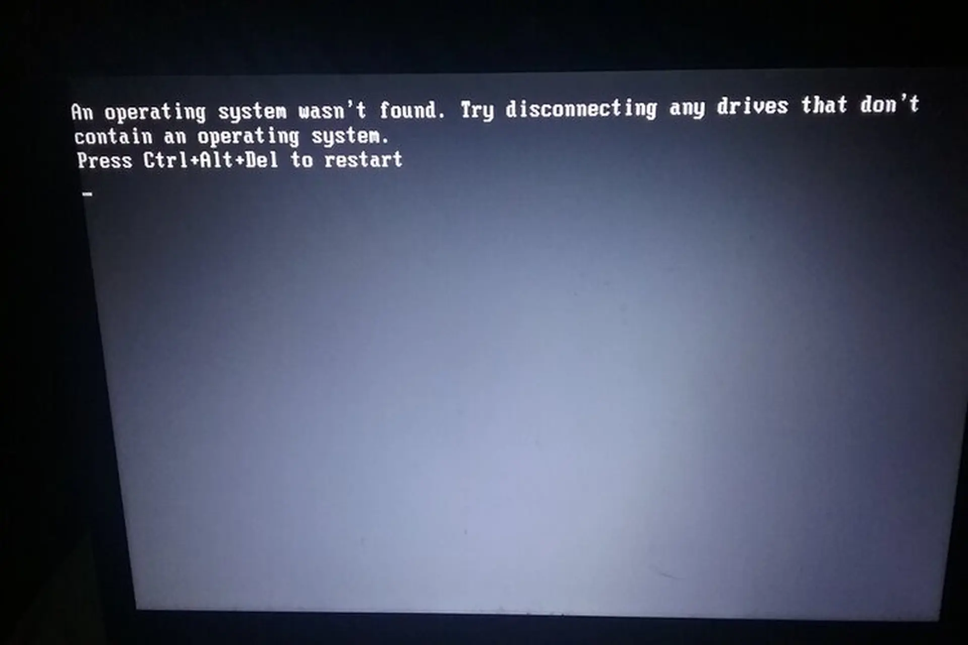 An operating system wasn't found (Không tìm thấy hệ điều hành): Nguyên nhân và cách khắc phục ...
