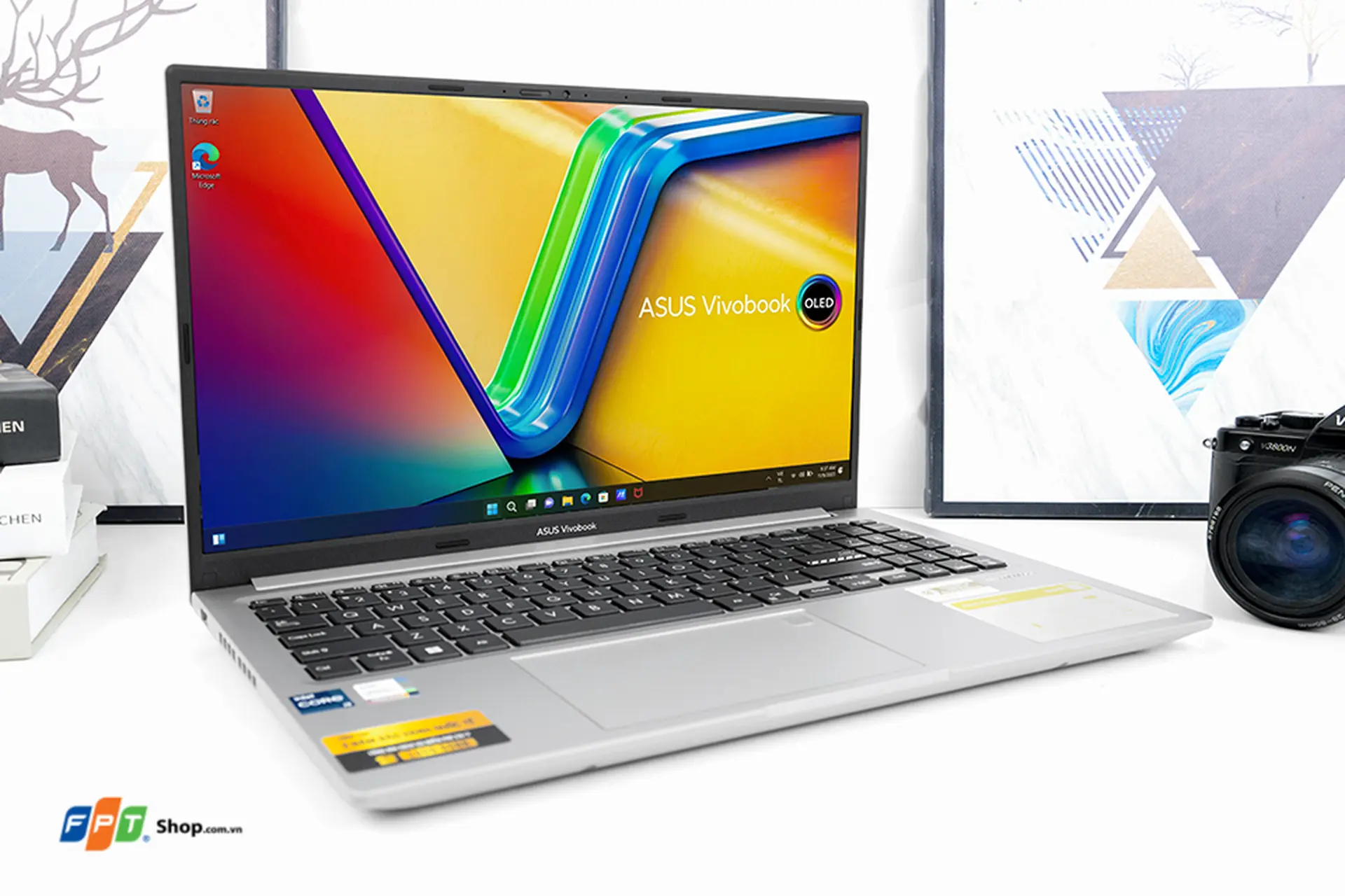 ASUS Vivobook 15X OLED A1505VA-MA469W | Giá tốt, trả góp 0%