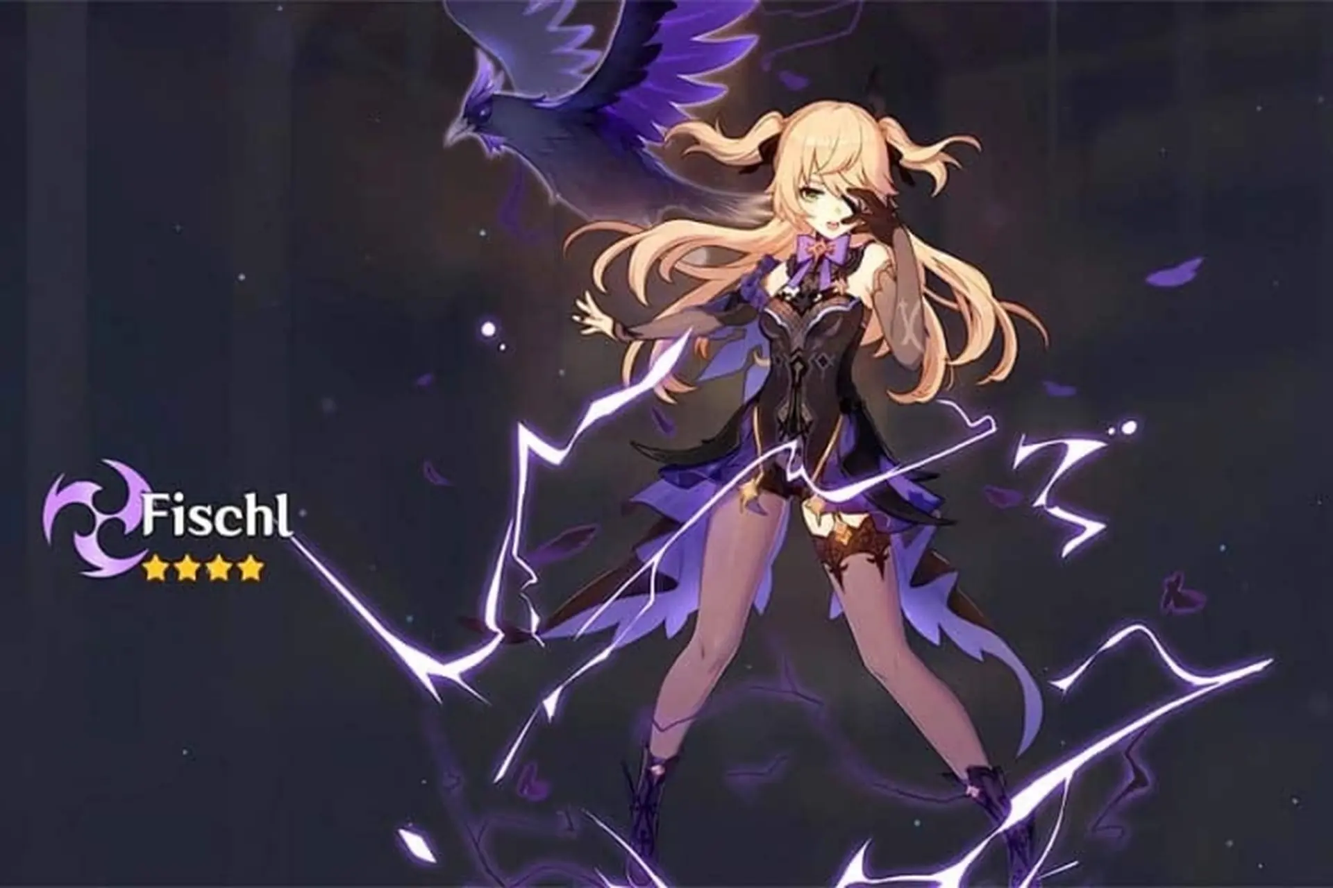 Build Fischl trong Genshin Impact - Công Chúa Định Tội hệ Lôi