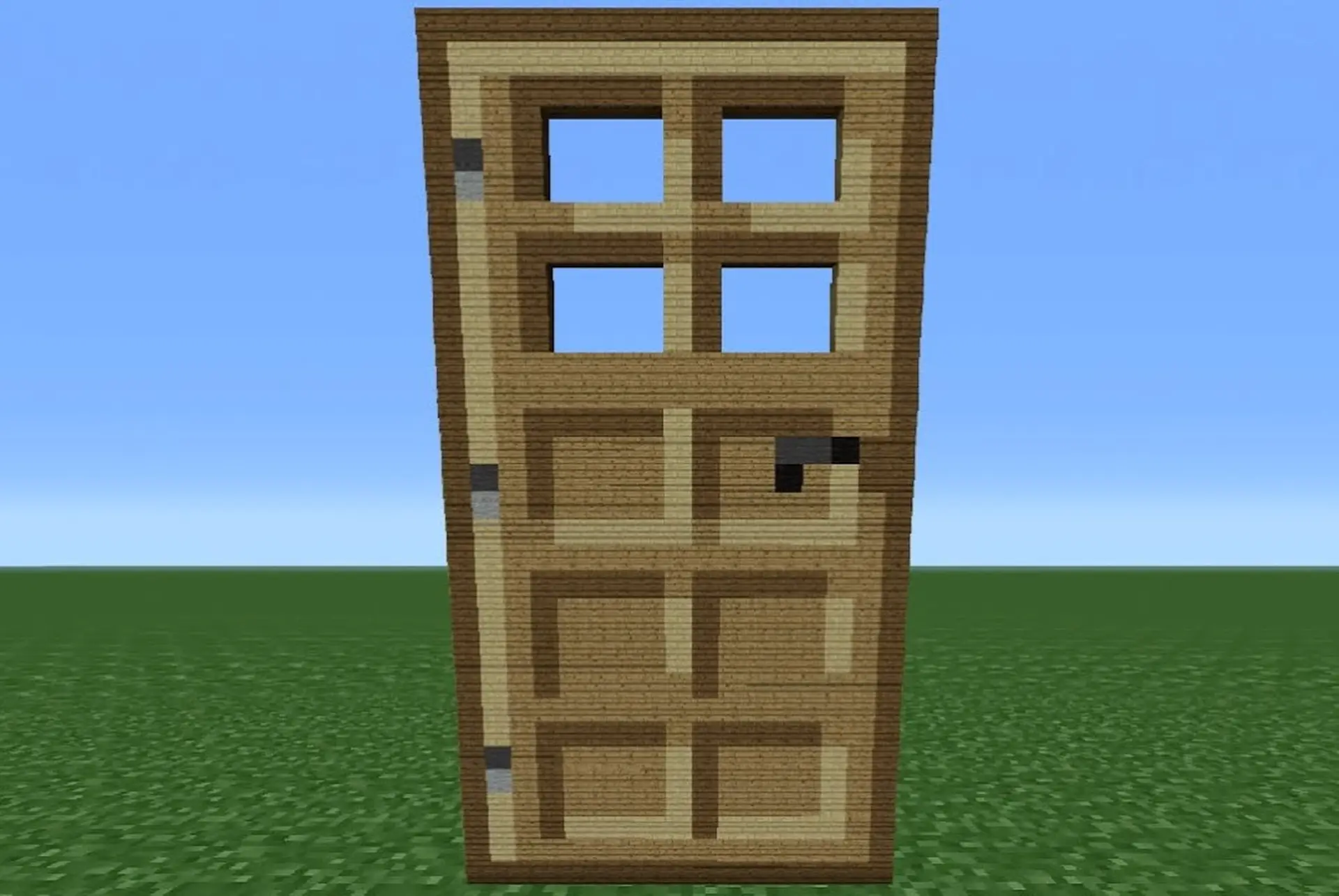 Bí kíp và cách làm cửa trong Minecraft để bảo vệ căn cứ an toàn