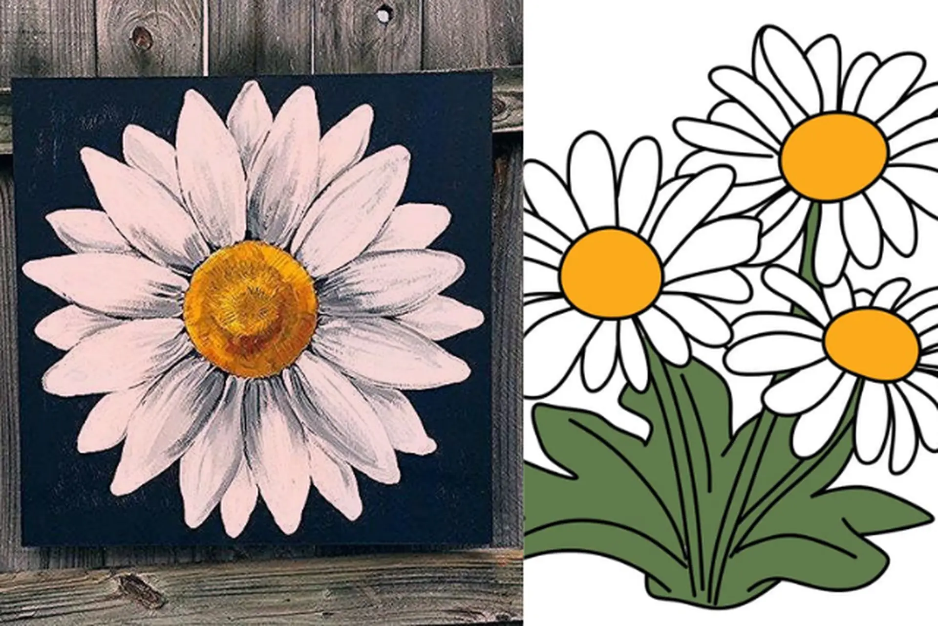 Cách vẽ hoa cúc đơn giản nhưng vẫn đẹp mê hoặc cho người mới bắt đầu