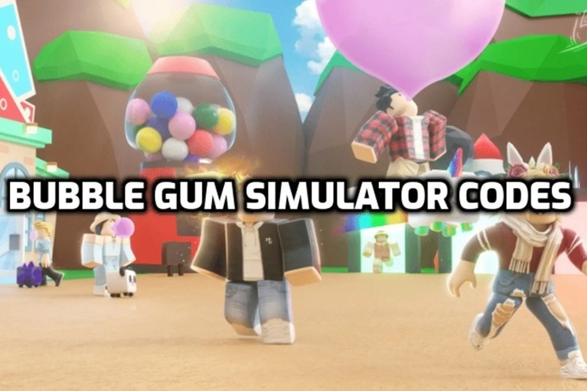 Full code Bubble Gum Simulator 2024, cách nhập code nhận quà
