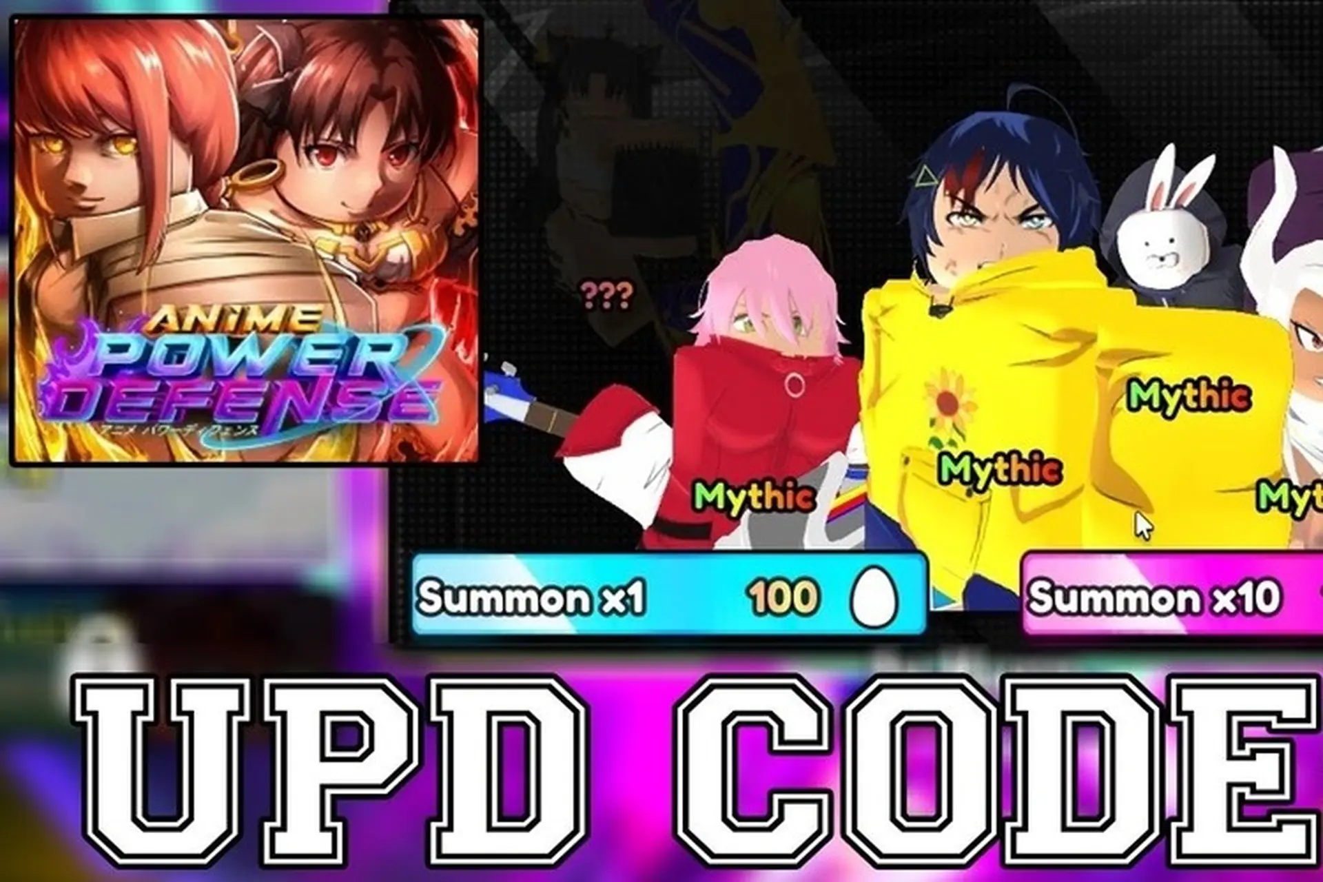 Trọn bộ code Anime Power Defense mới nhất 2026