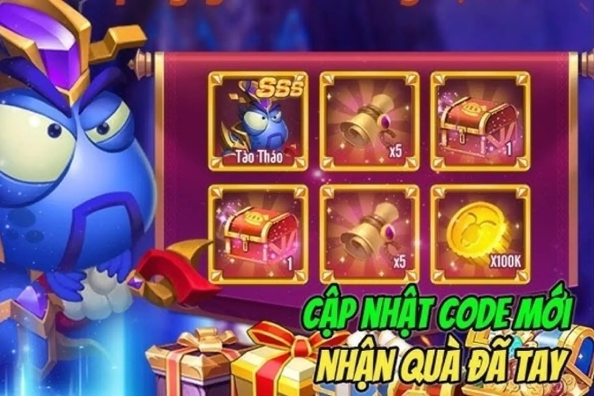 Trọn bộ code Kiến Vương 3Q Mobile mới nhất 2025 và cách nhập