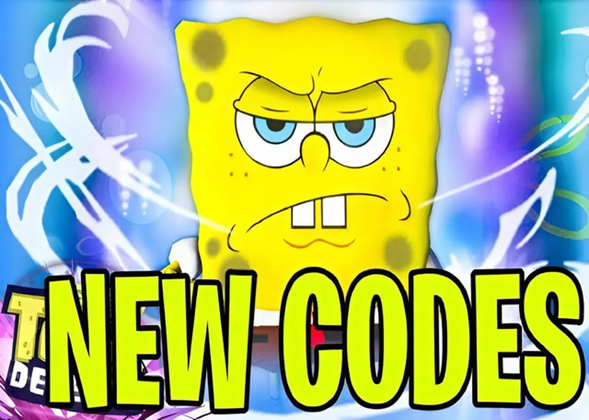 spongebob tower defense codes