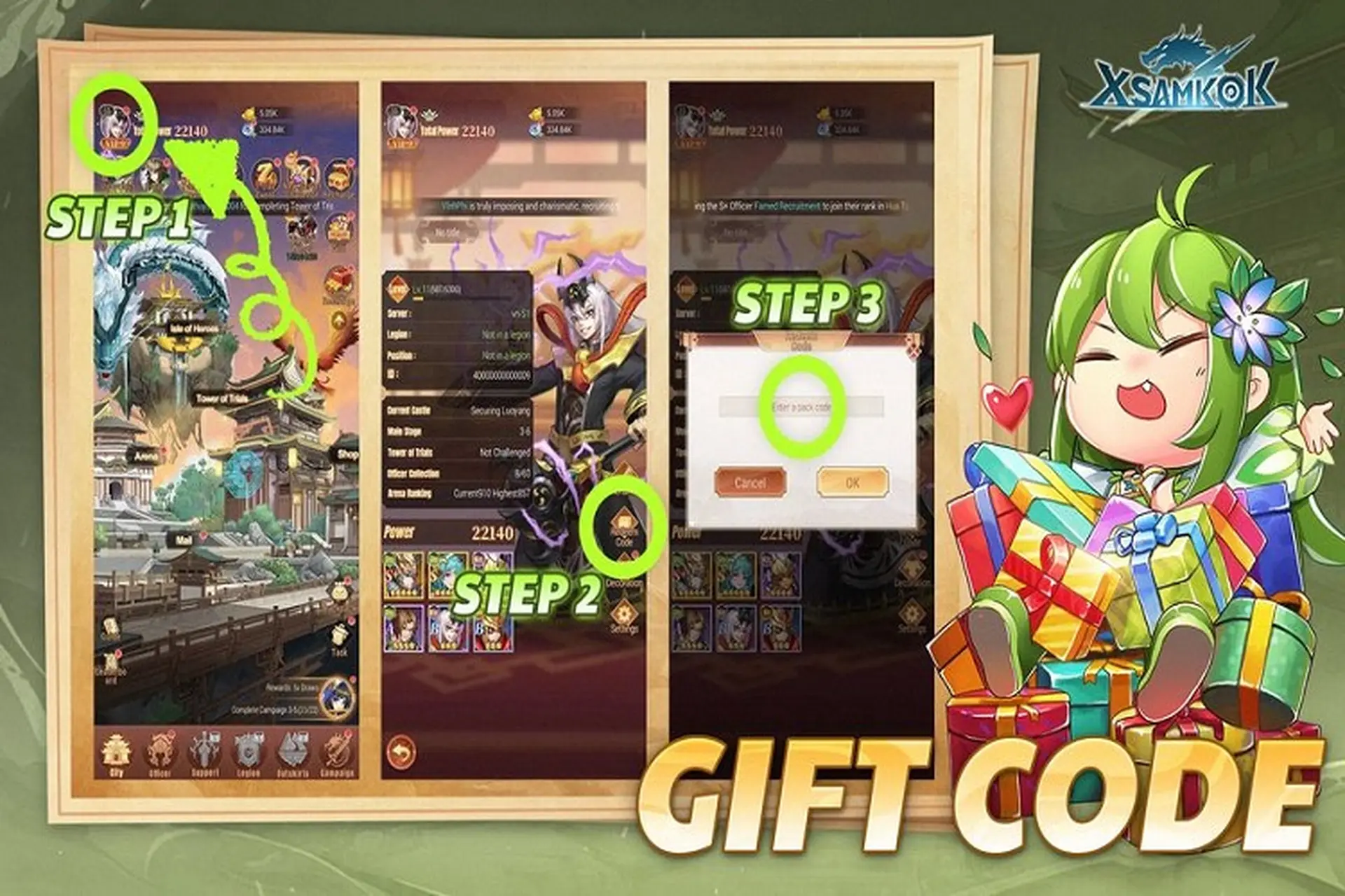 Tổng hợp Code X Samkok Siêu Năng Tam Quốc mới nhất tháng 12/2025