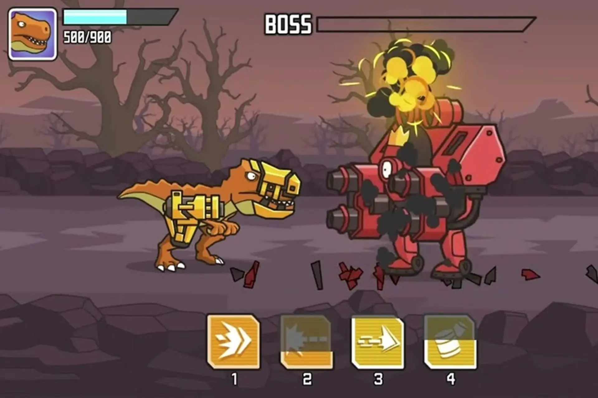 Tải CyberDino: T-Rex vs Robots: Game khủng long và robot cực hay