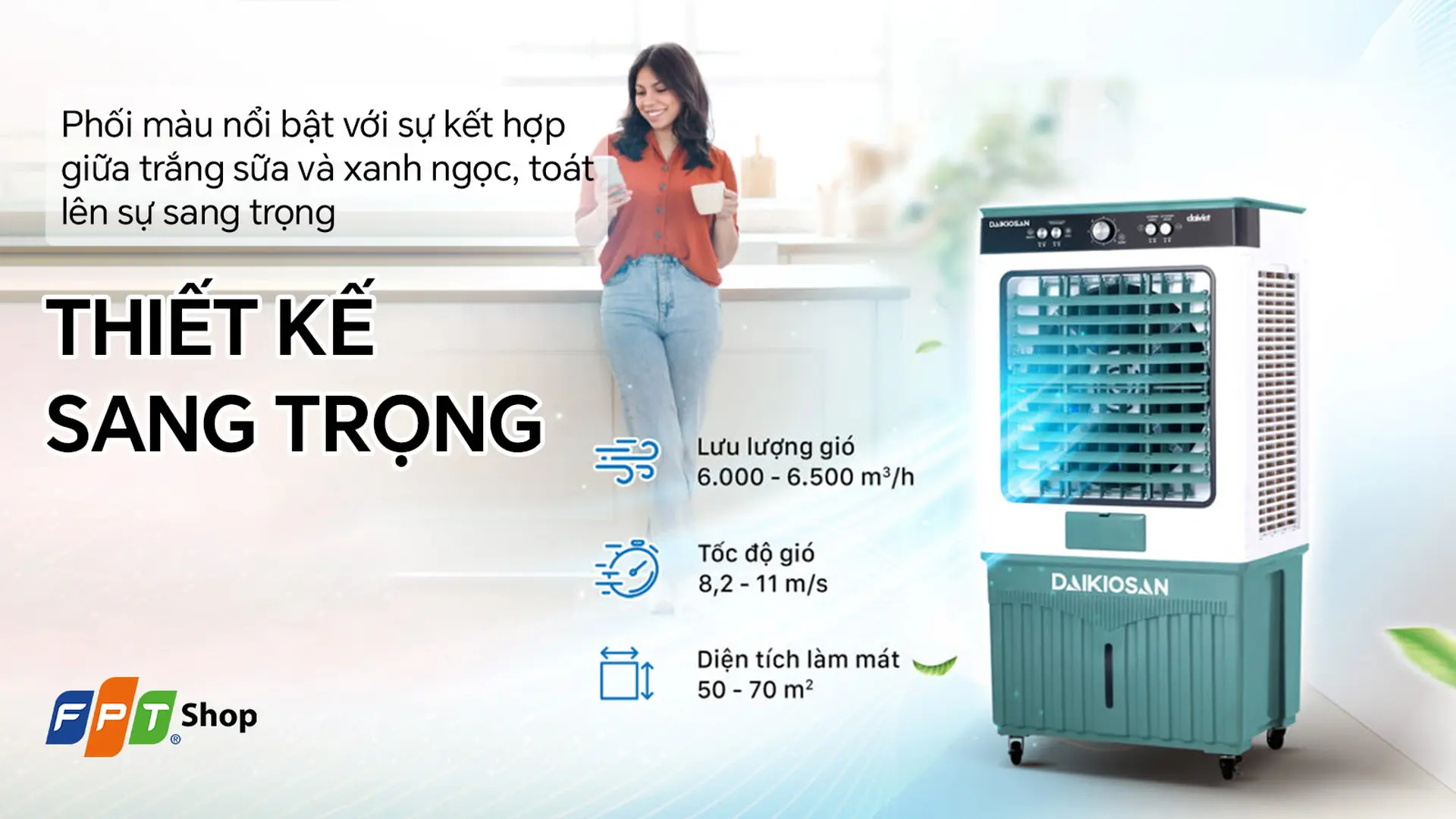 Quạt điều hòa Daikiosan DM116 | Chính hãng, giá tốt nhất