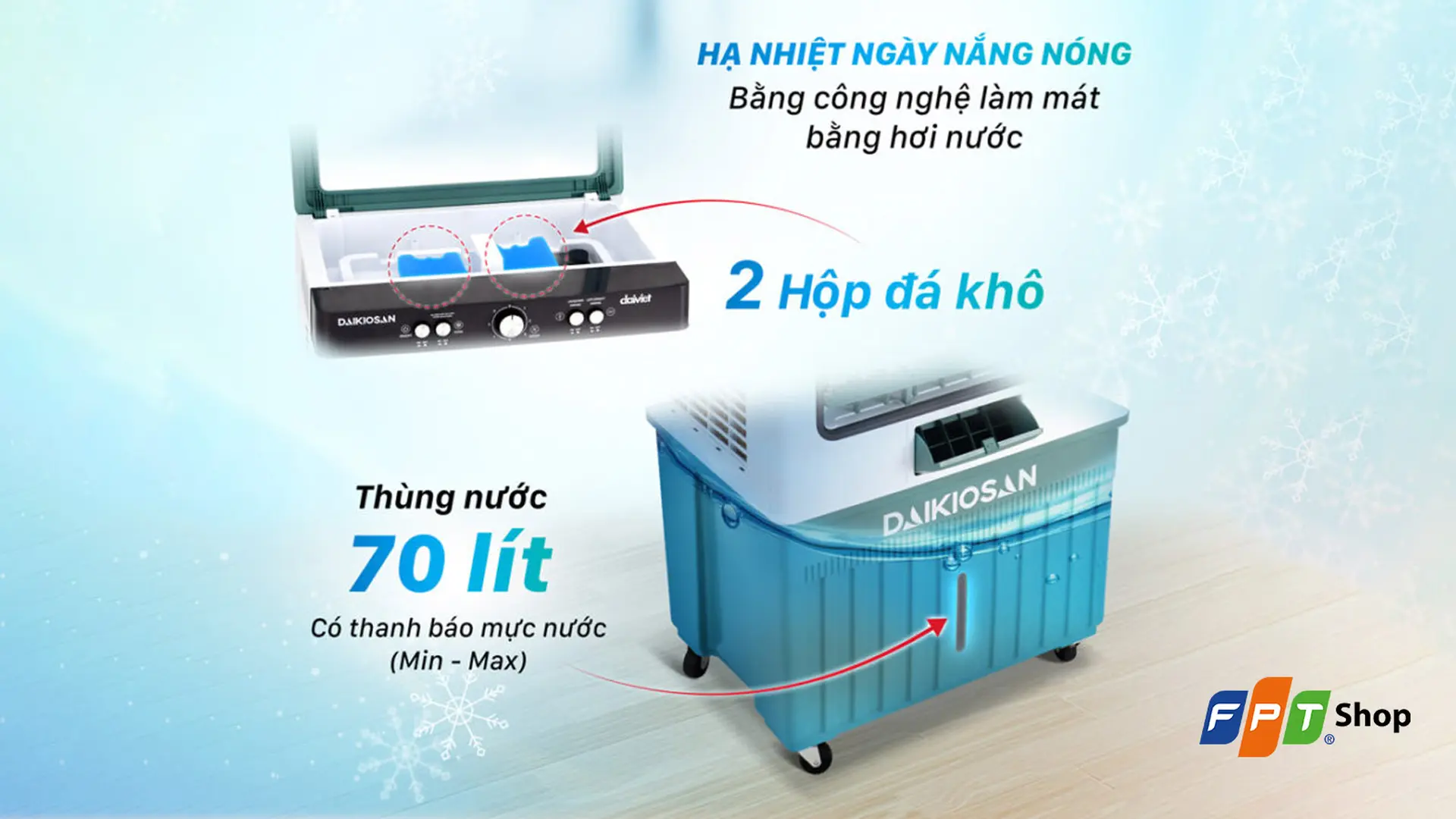 Quạt điều hòa Daikiosan DM116 | Chính hãng, giá tốt nhất