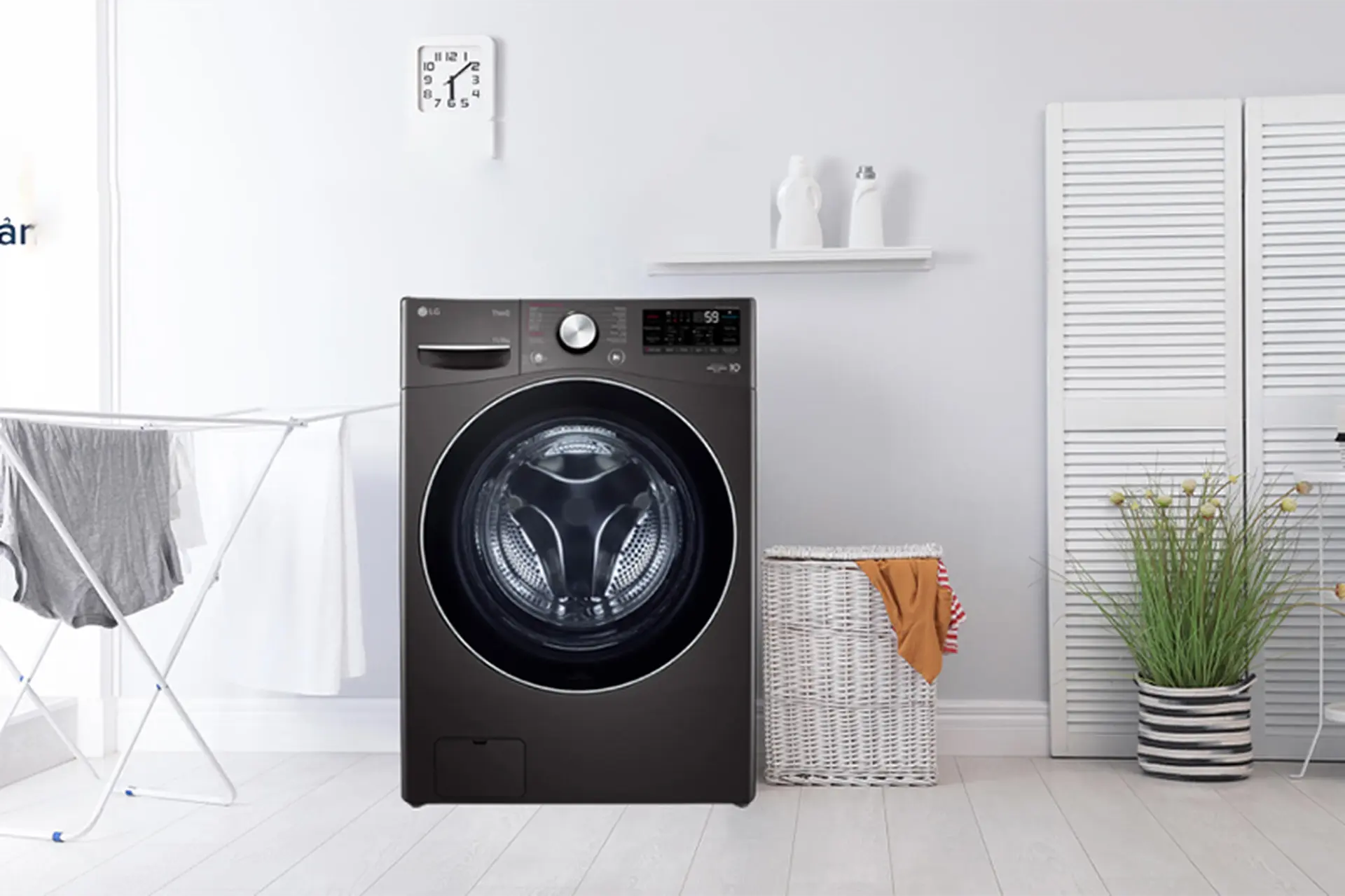 Đánh giá máy giặt F2515RTGB: Thiết kế hiện đại, công nghệ AI thông minh