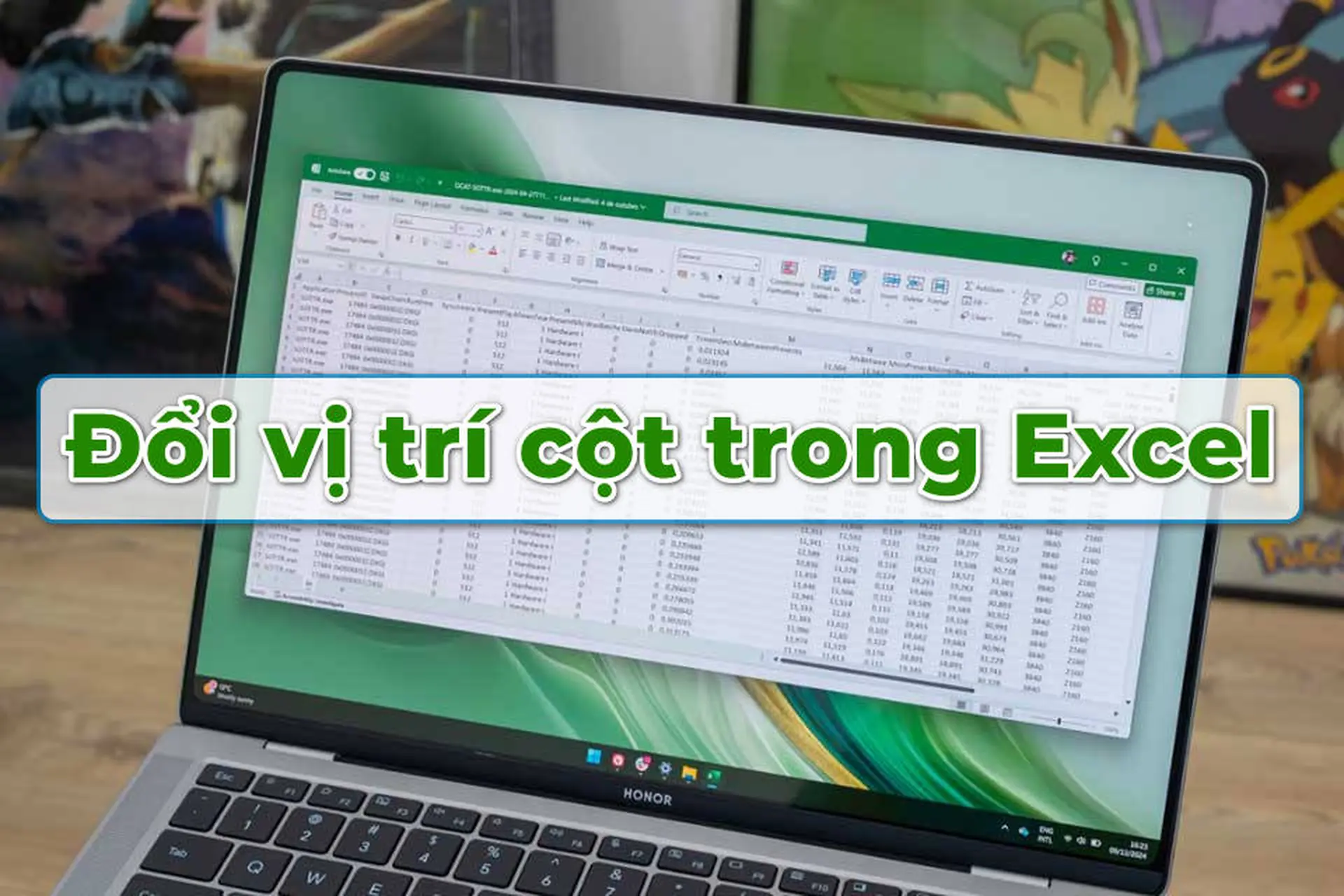 Hướng dẫn đổi vị trí cột trong Excel bằng nhiều cách dễ hiểu