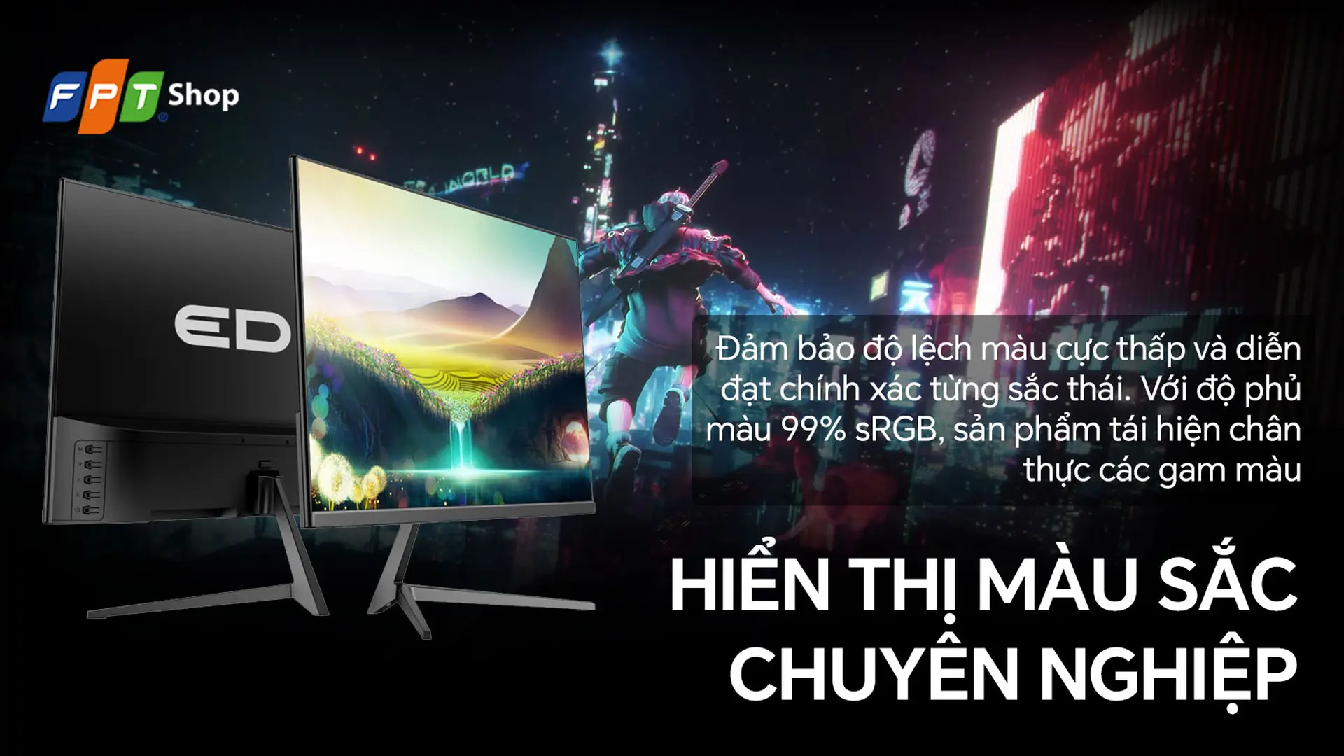 Màn hình Gaming EDRA EGM27F180PV | Giá ưu đãi, giao ngay 1H