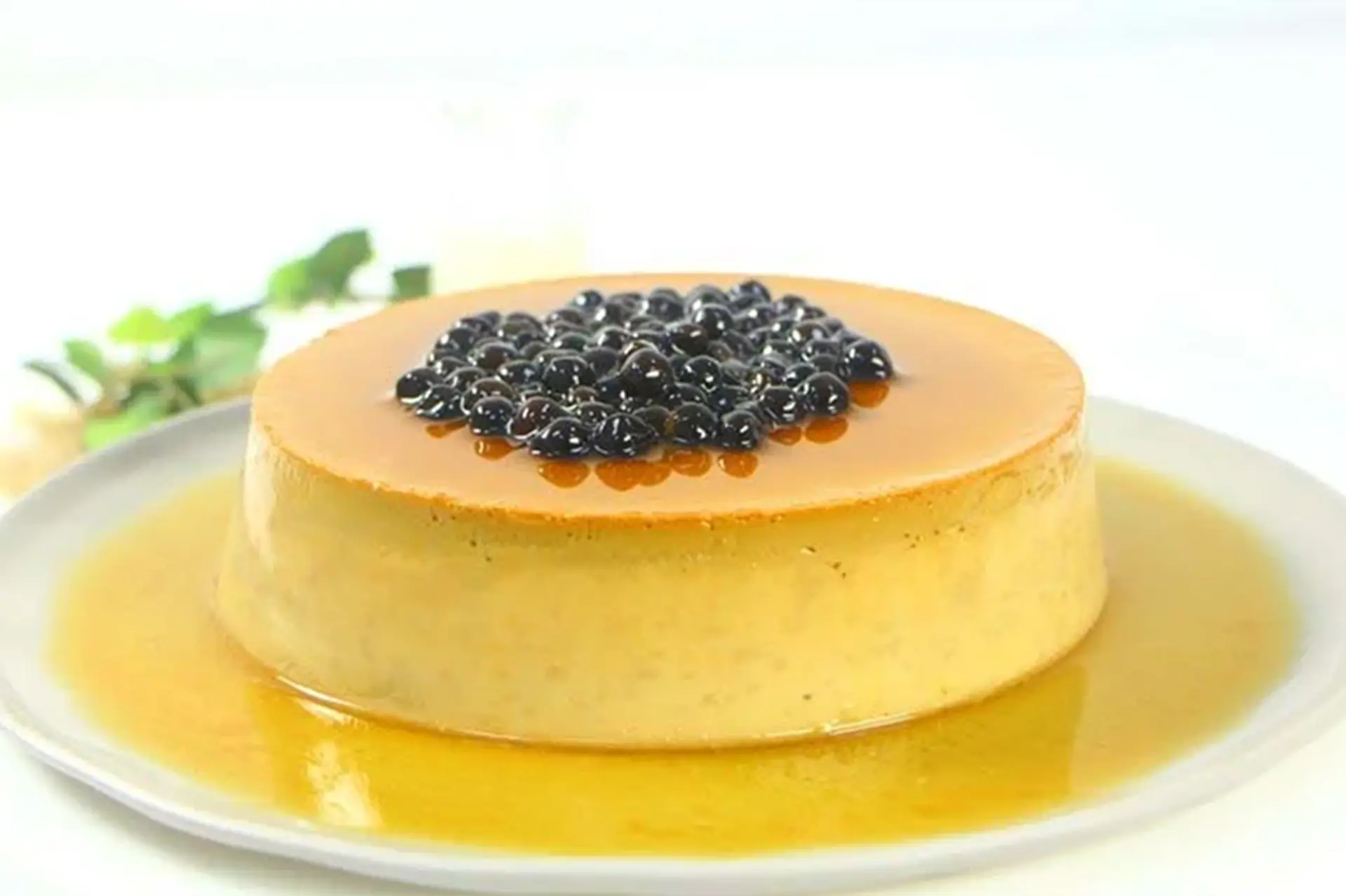 Cách làm flan trà sữa trân châu mềm mịn, thơm béo tại nhà