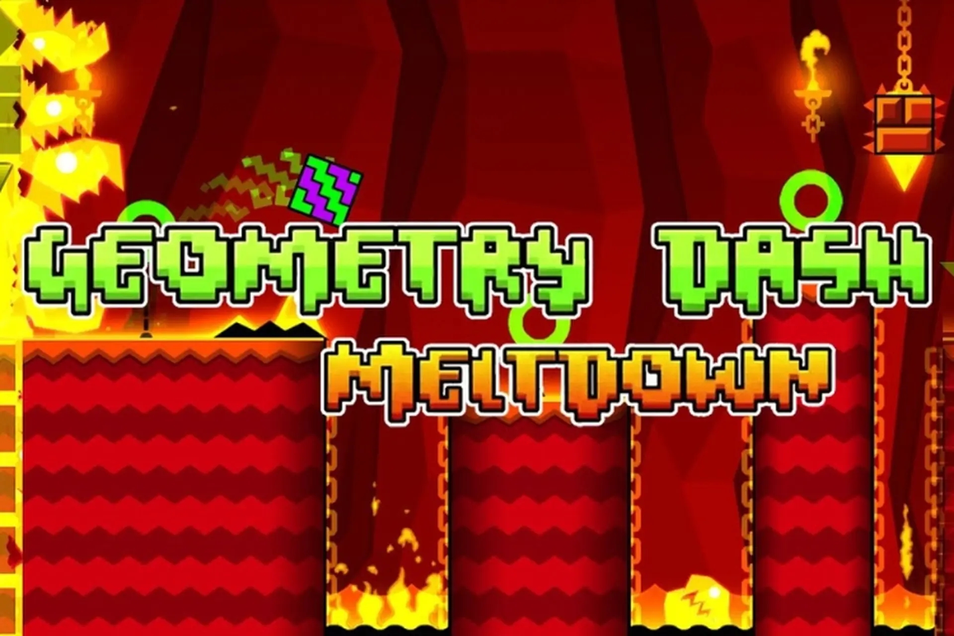 Geometry Dash Meltdown - version spin-off của tựa game đình đám ...