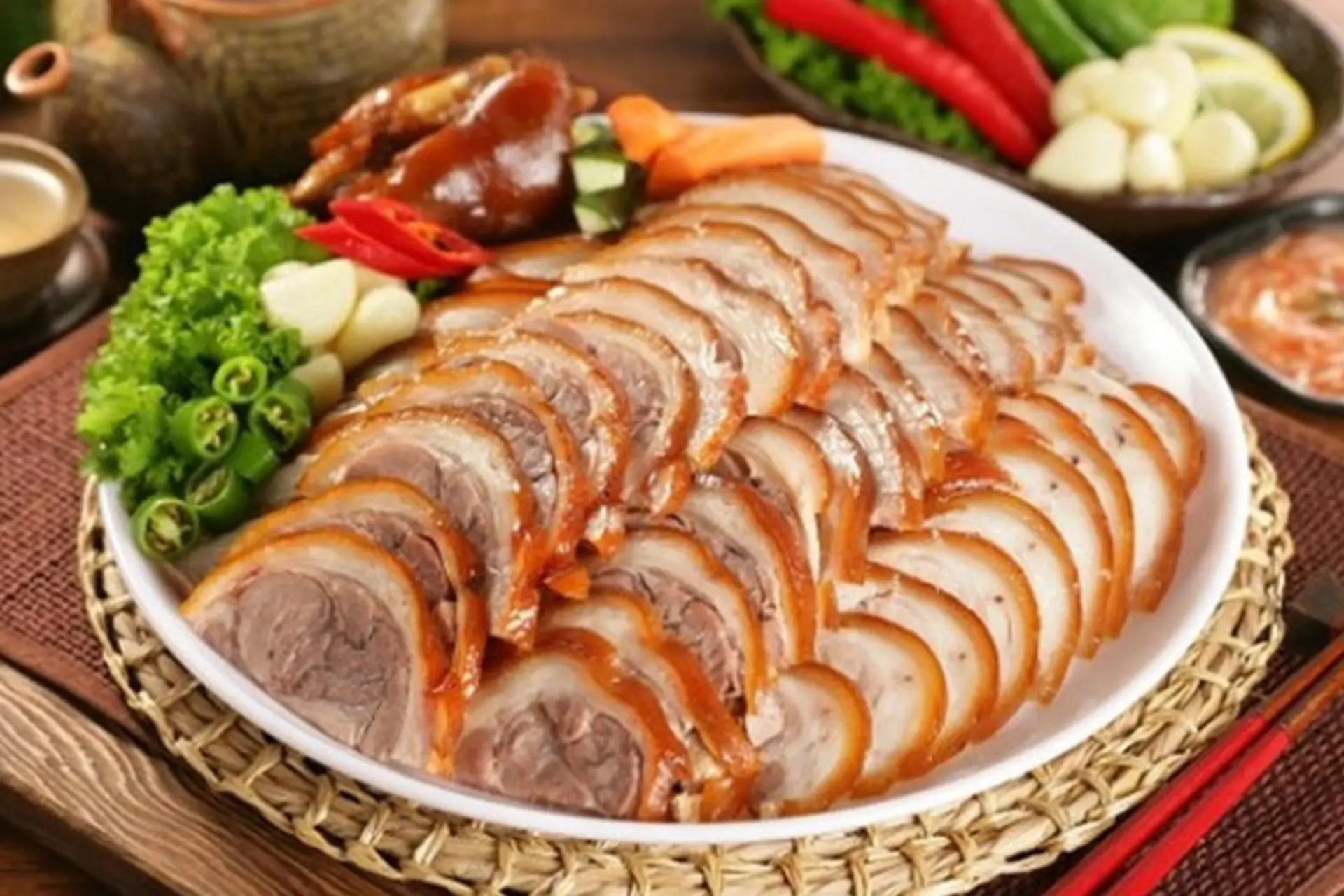 Giò heo bao nhiêu calo? Các món ngon ít calo từ giò heo