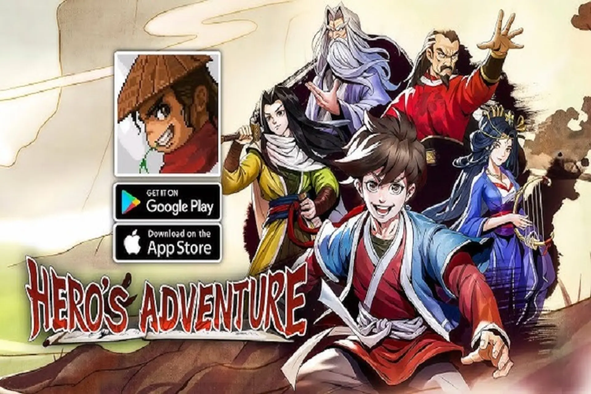 Tải Hero Adventure: Game thế giới mở bối cảnh Trung Hoa cổ đại