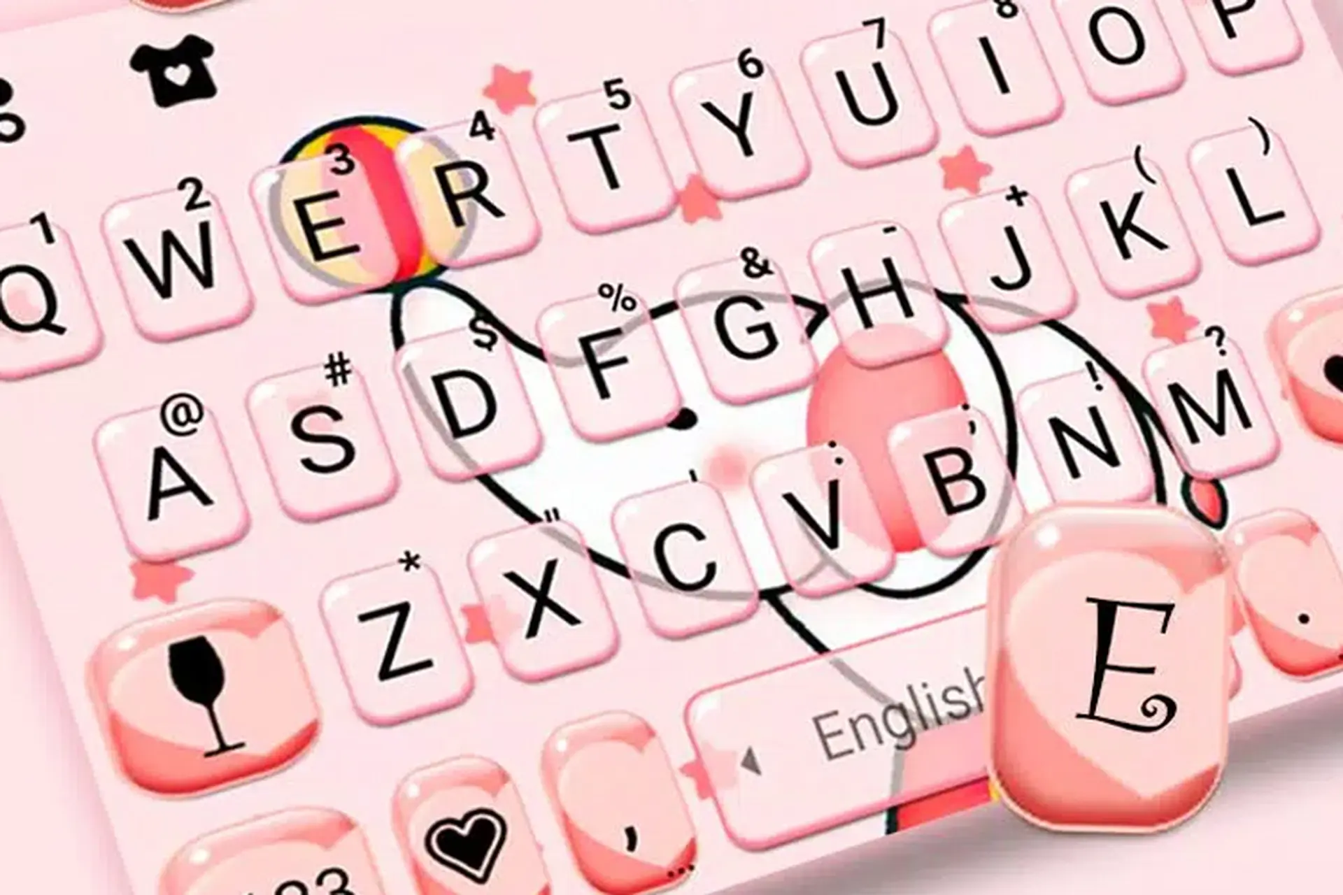 Bộ sưu tập hình nền bàn phím cute và cách thay đổi đơn giản