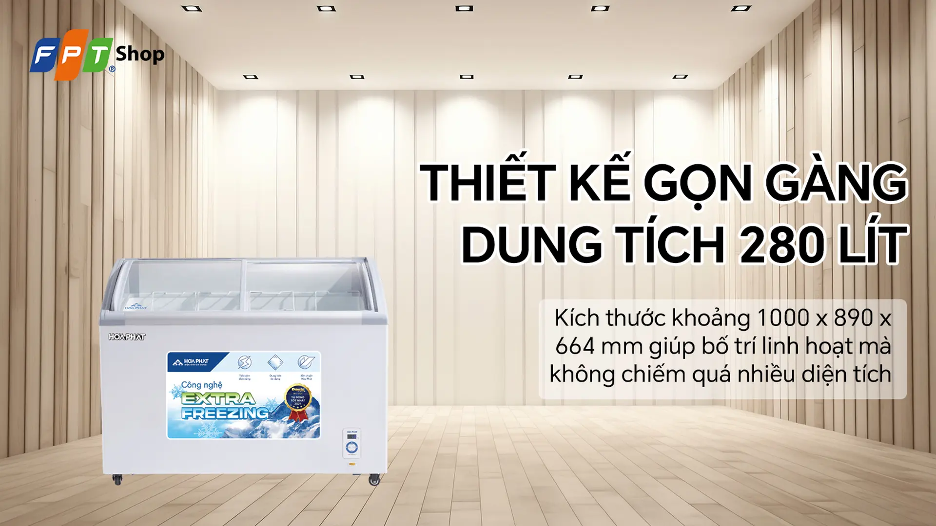 Hòa Phát 280 lít HSF AD6280.C1 chính hãng, giá rẻ