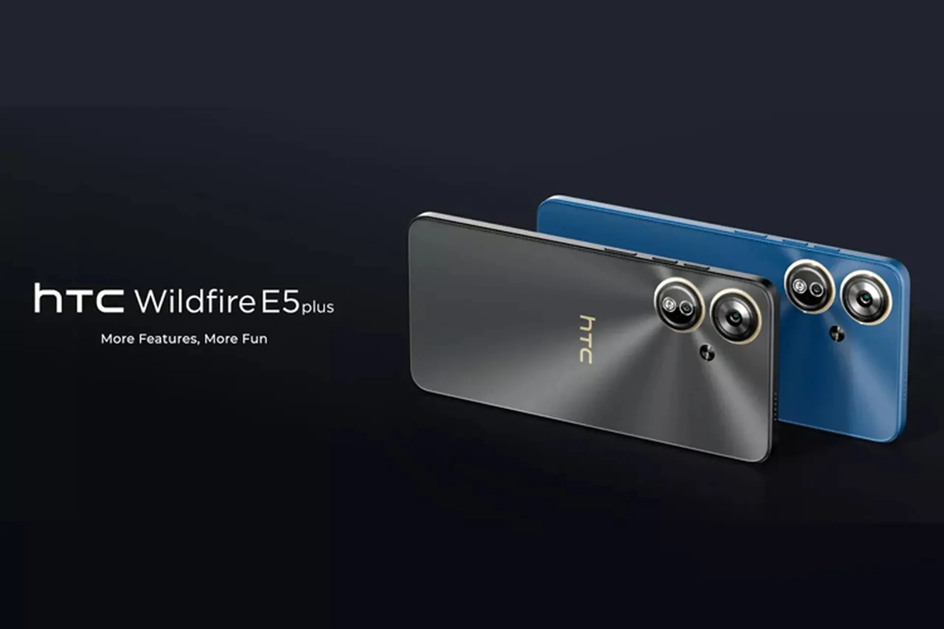 HTC Wildfire E5 Plus ra mắt: Màn hình 6.75 inches, camera 50MP, pin 5000mAh