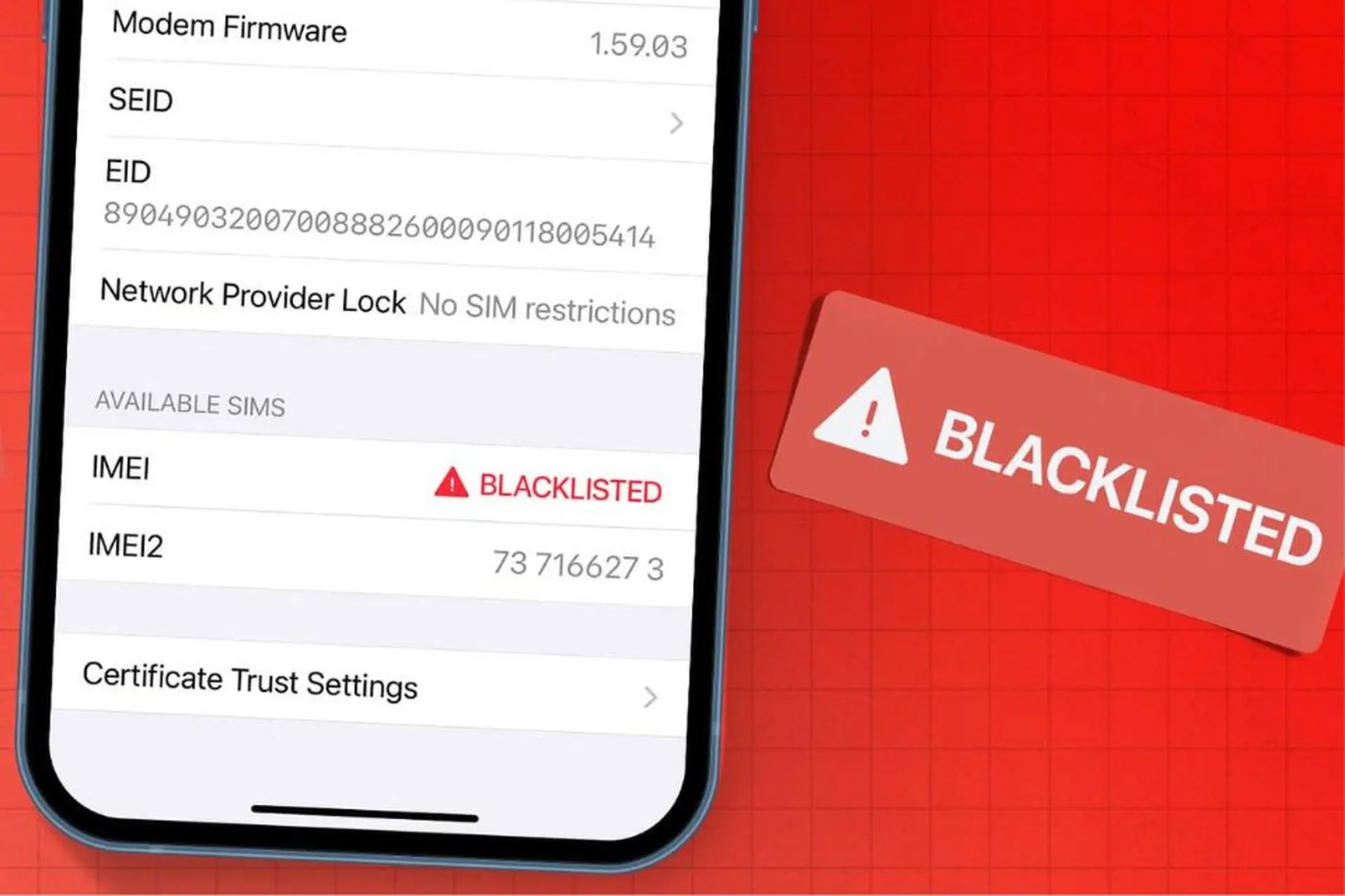 iPhone Blacklist là gì? Làm sao để gỡ khỏi danh sách đen