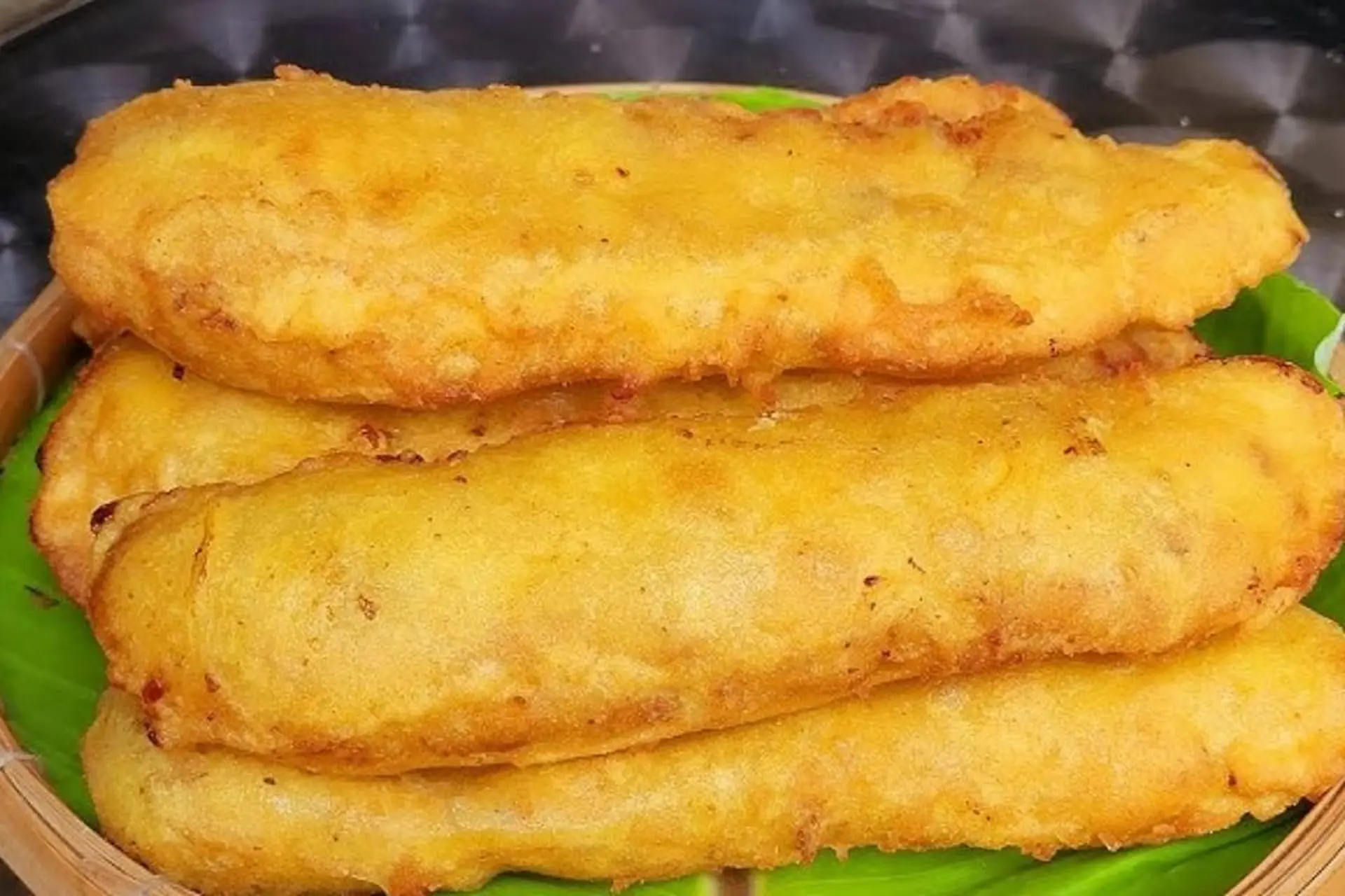 Cách làm bánh chuối chiên bằng bột mì siêu nhanh
