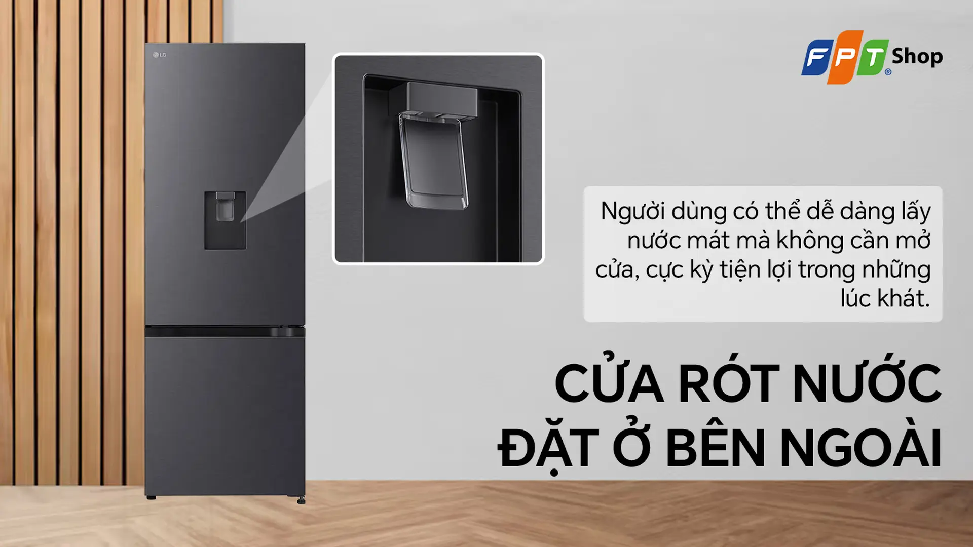 Tủ lạnh LG Inverter 332 lít LBD33BLMA | Giá ưu đãi, góp 0%