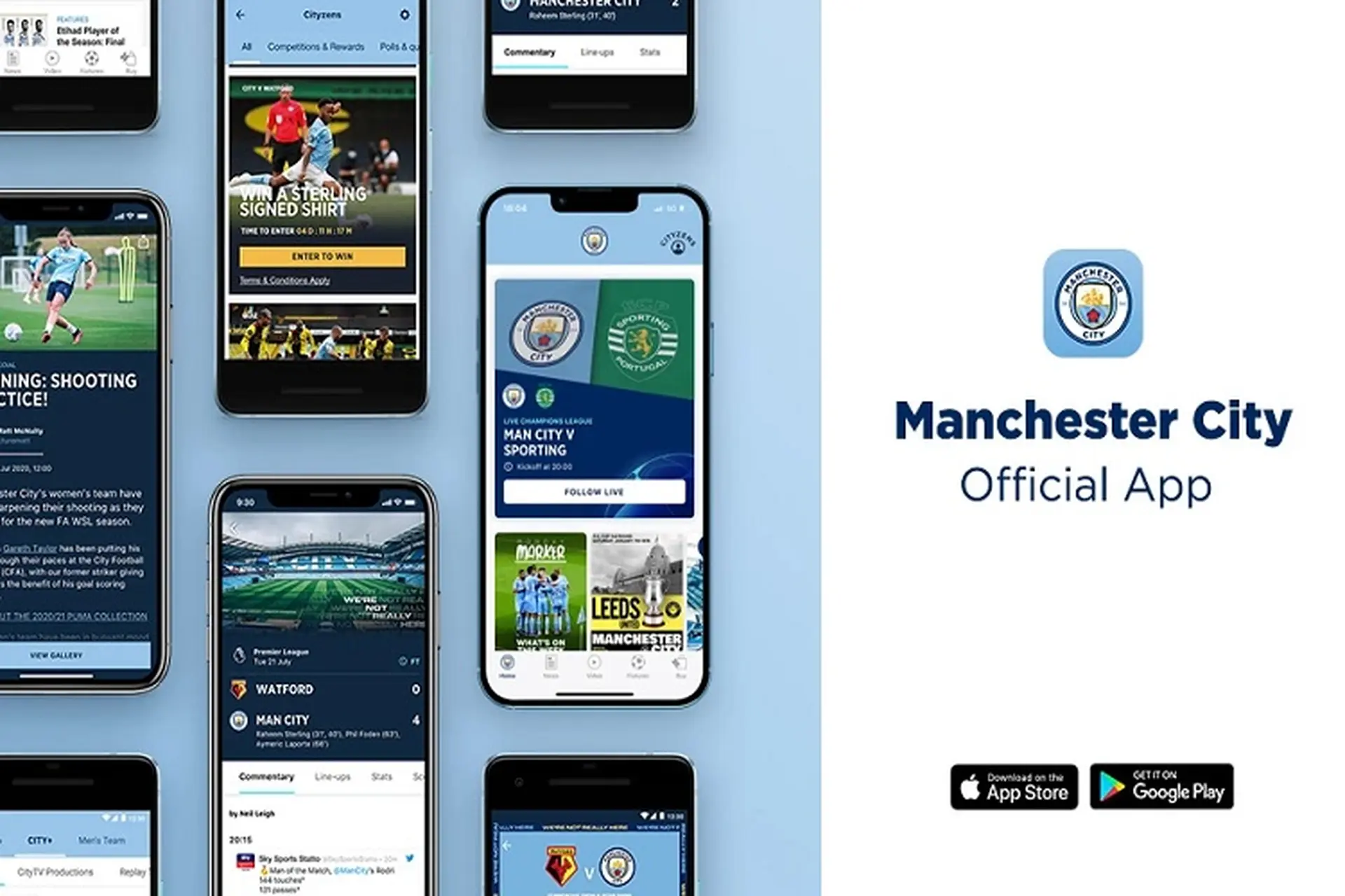 Tải Manchester City Official App: Ứng dụng dành cho fan Man City