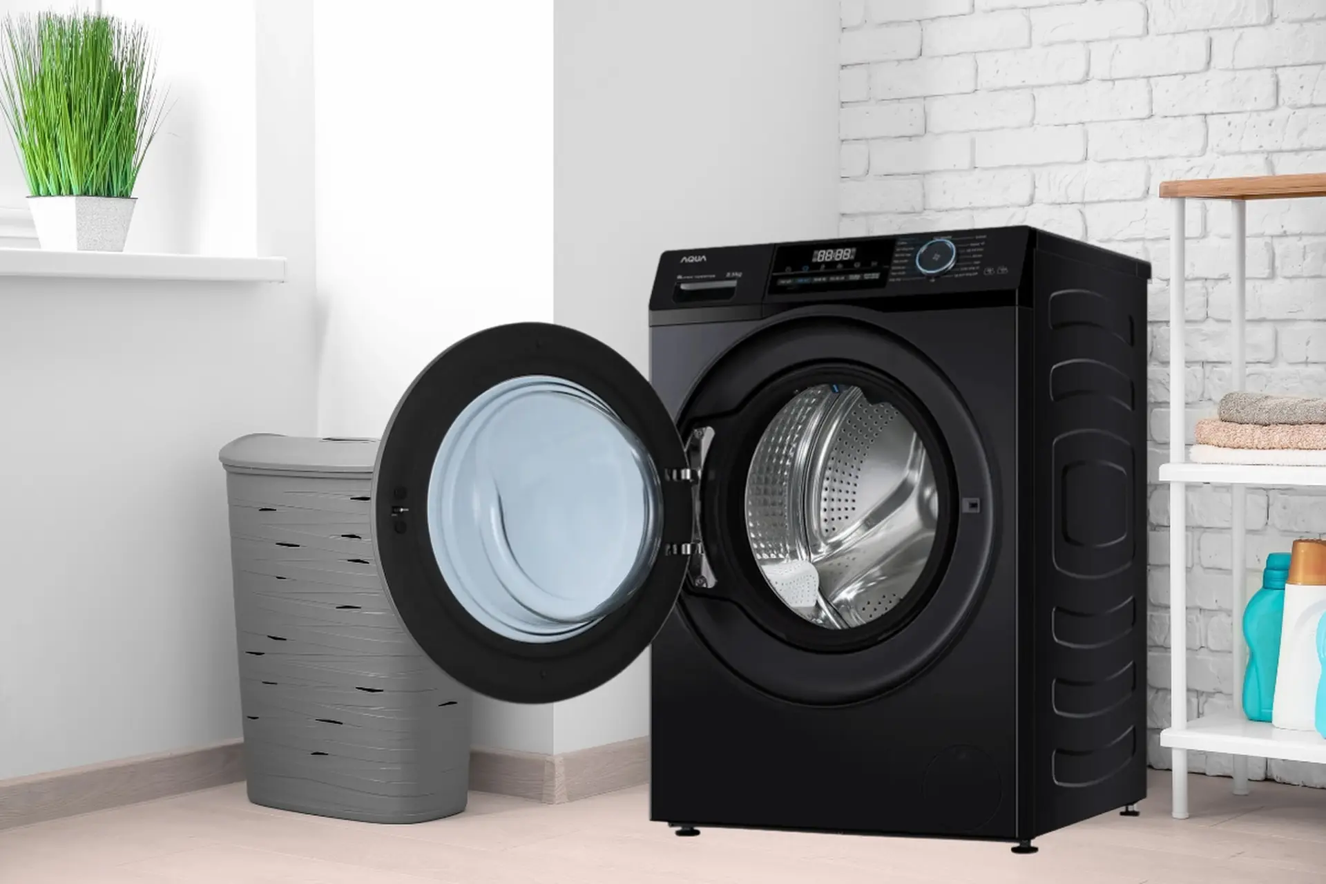 TOP 5 máy giặt Aqua 8kg - 9kg cho gia đình từ 3 đến 5 thành viên