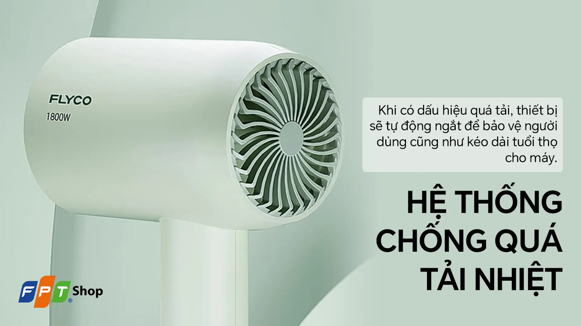 Máy sấy tóc Flyco FH1622VN giá tốt | BH 24 tháng, giao ngay