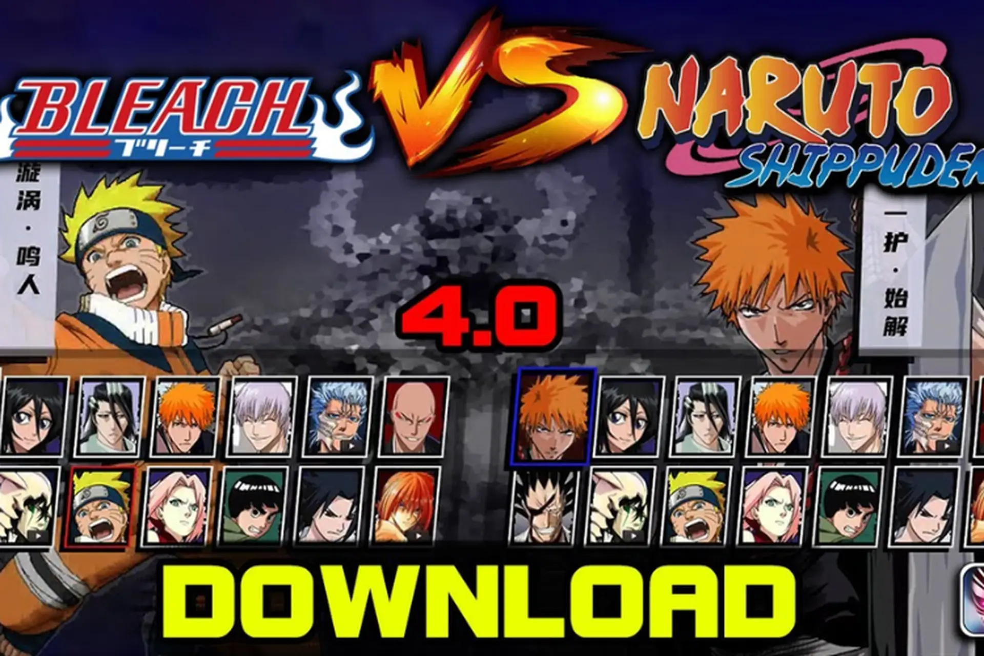 Hướng dẫn cài đặt Bleach vs Naruto 4.0 trên PC đơn giản nhất