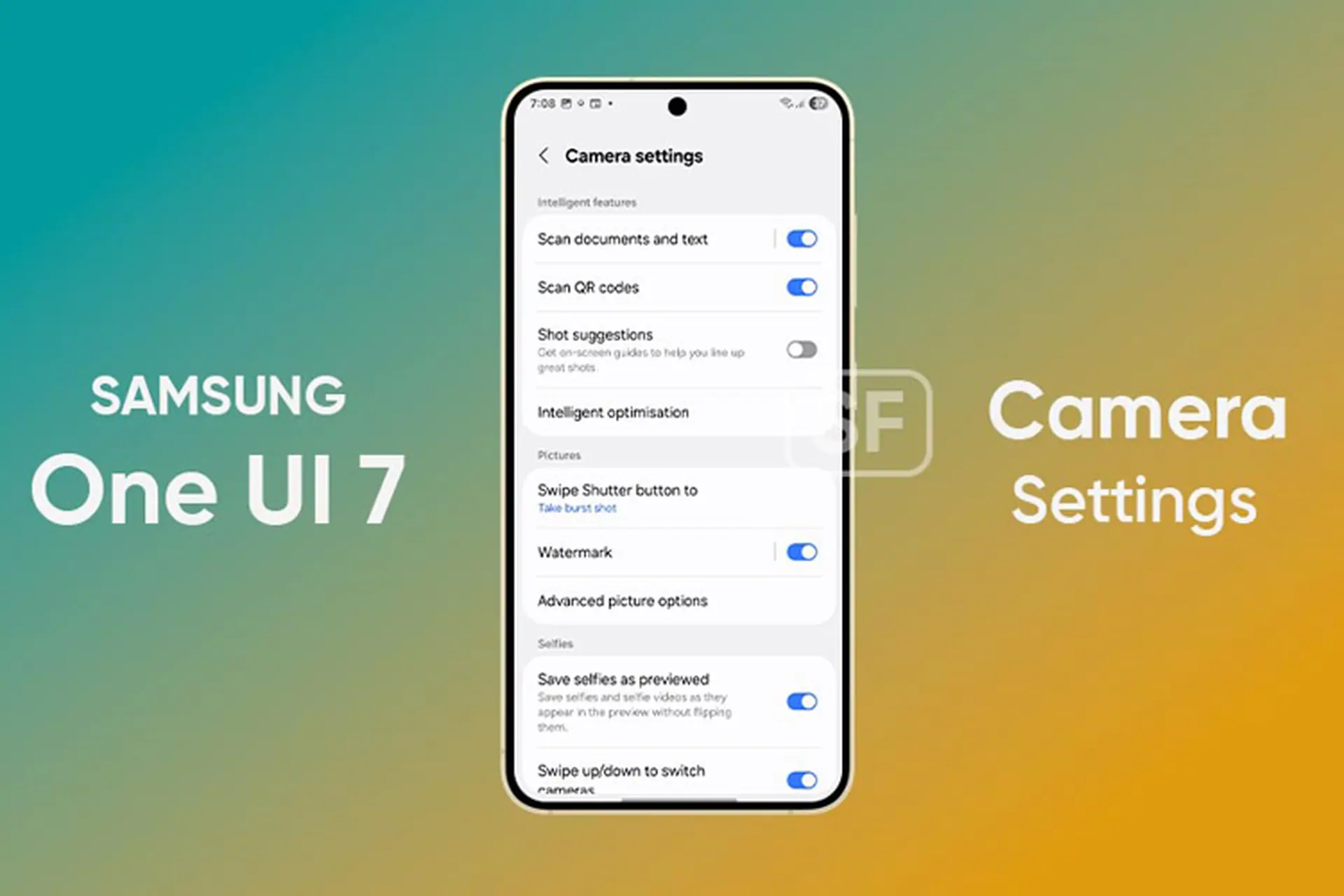 Samsung nâng tầm trải nghiệm camera với One UI 7: Cải tiến giao diện ...