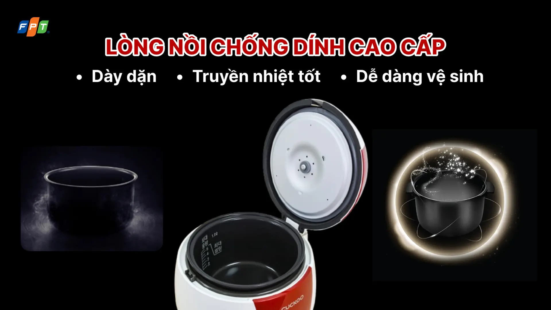 Nồi cơm điện Cuckoo 1.08 lít CR-0690/RDVNCV giá rẻ