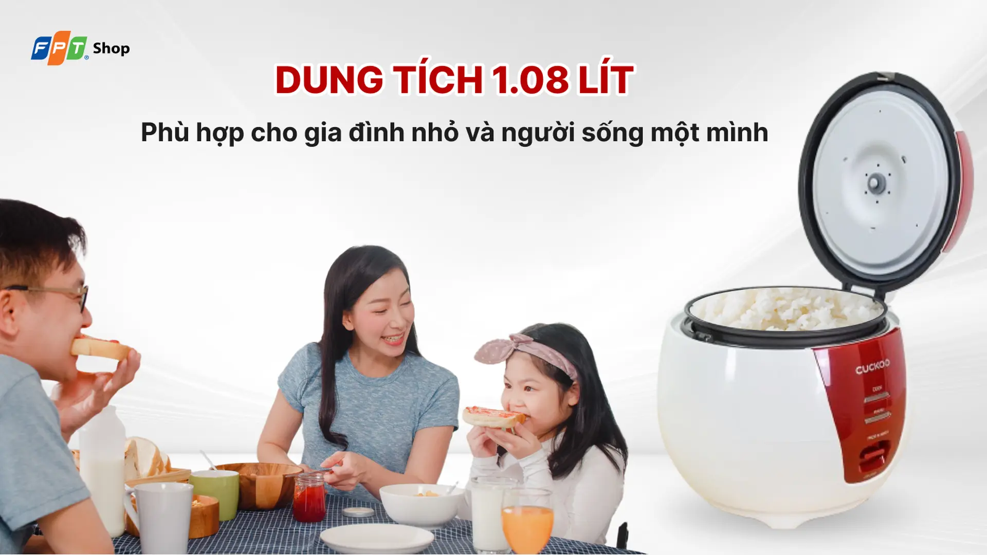 Nồi cơm điện Cuckoo 1.08 lít CR-0690/RDVNCV giá rẻ