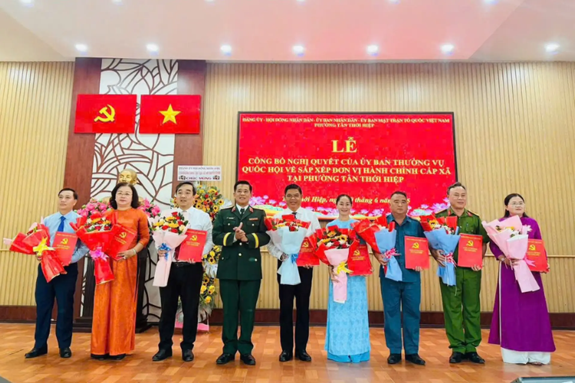 Toàn cảnh phường Tân Thới Hiệp của TP HCM sau khi sáp nhập