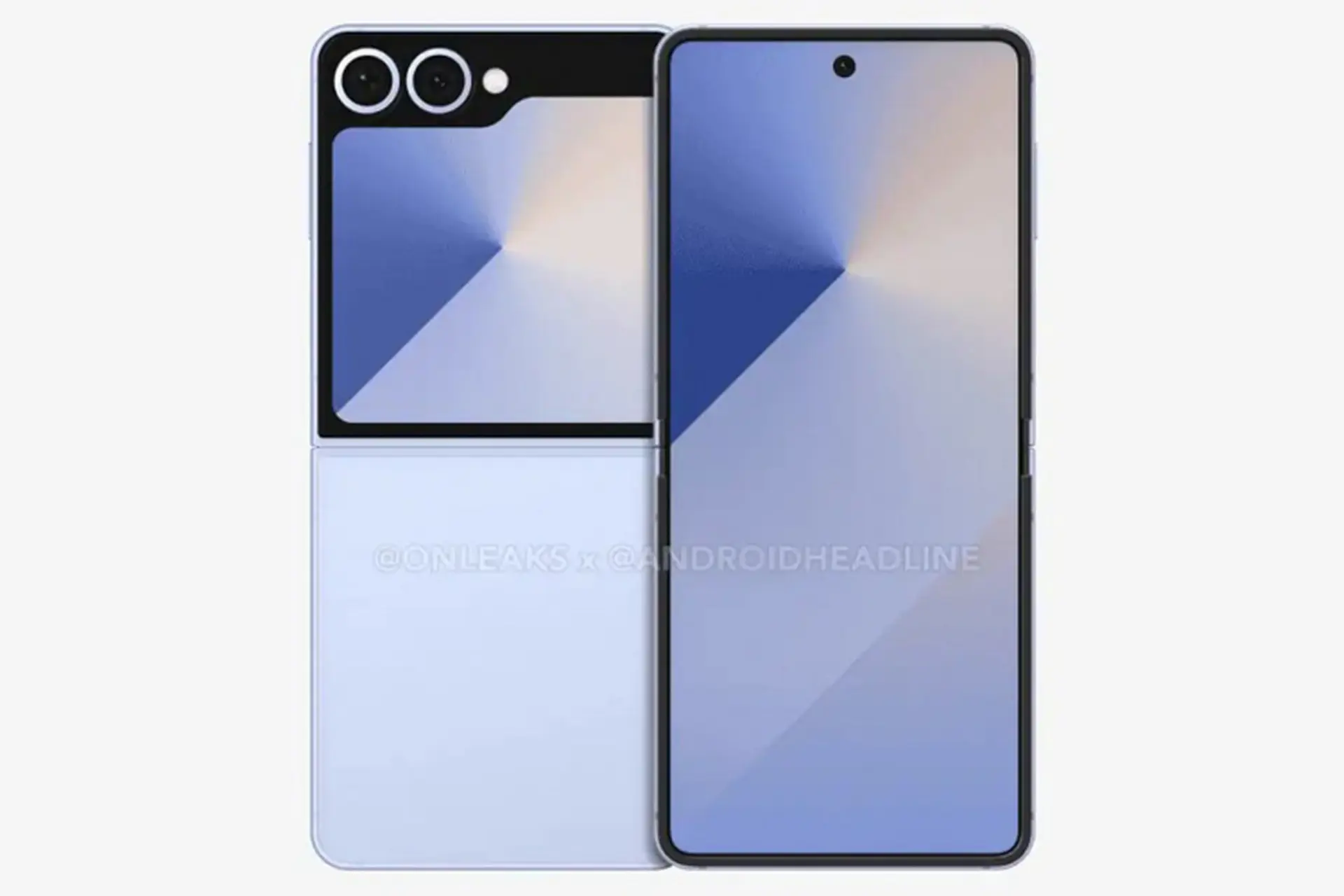 Samsung Galaxy Z Flip7 lộ diện qua bản render CAD