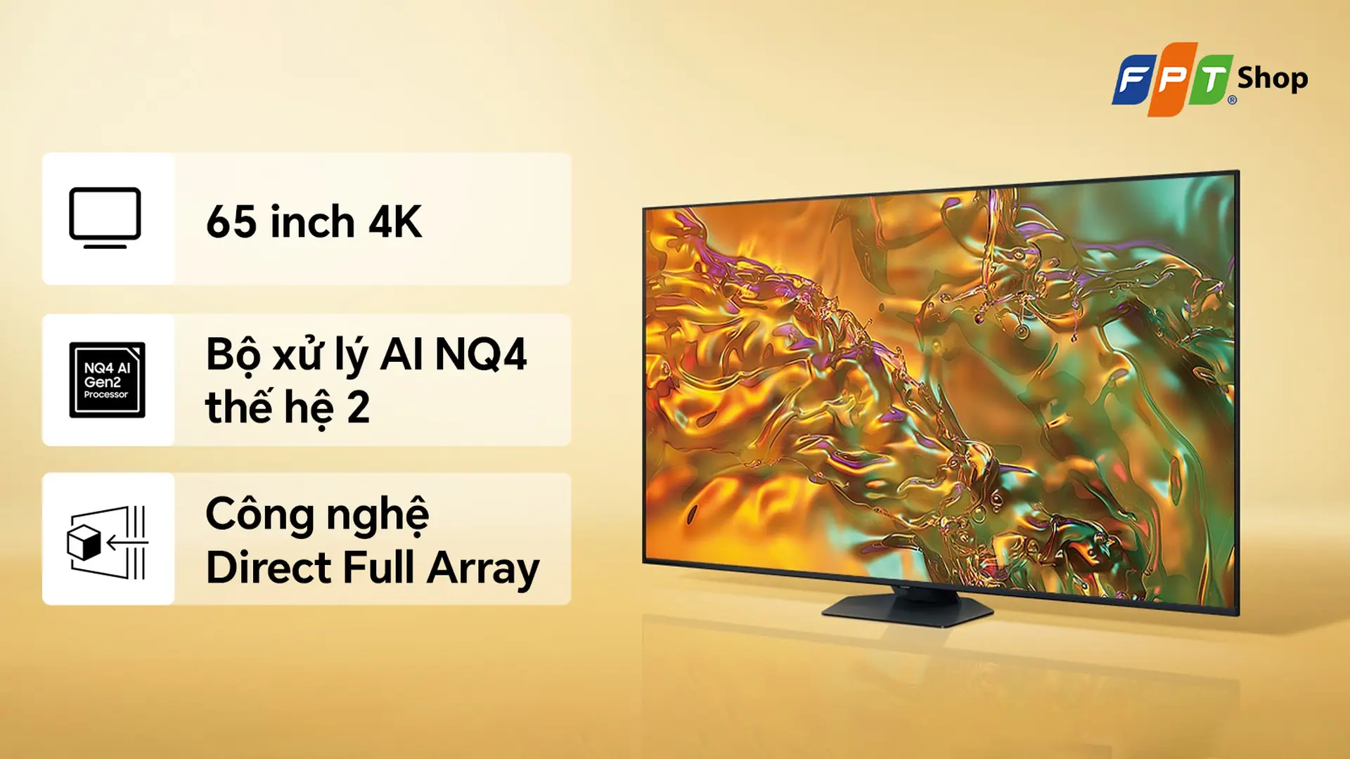 Smart Tivi QLED Samsung 4K 65 inch QA65Q80D | Giá tốt