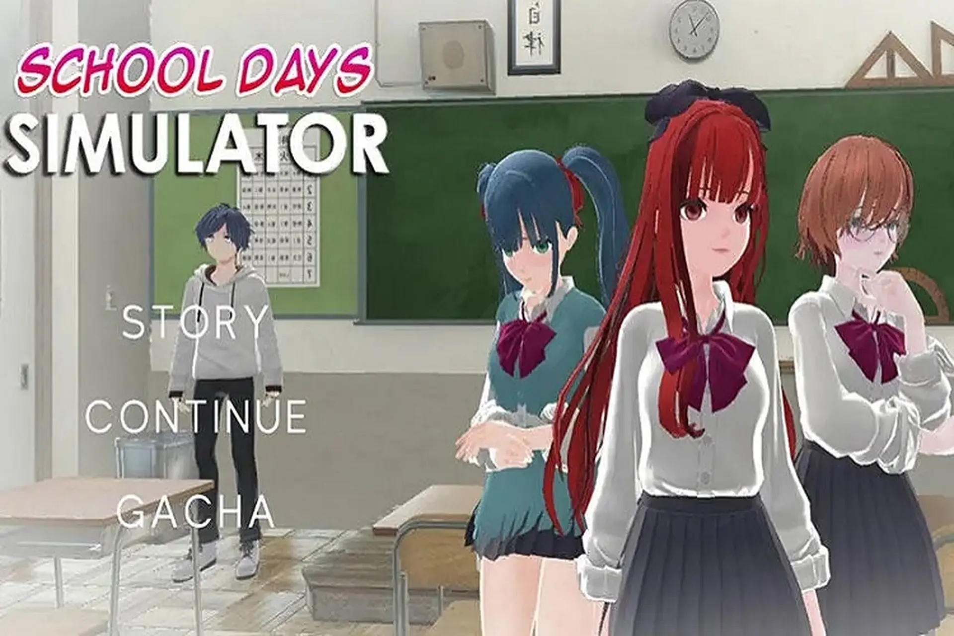 Tải School Days Simulator: Game trải nghiệm cuộc sống học đường