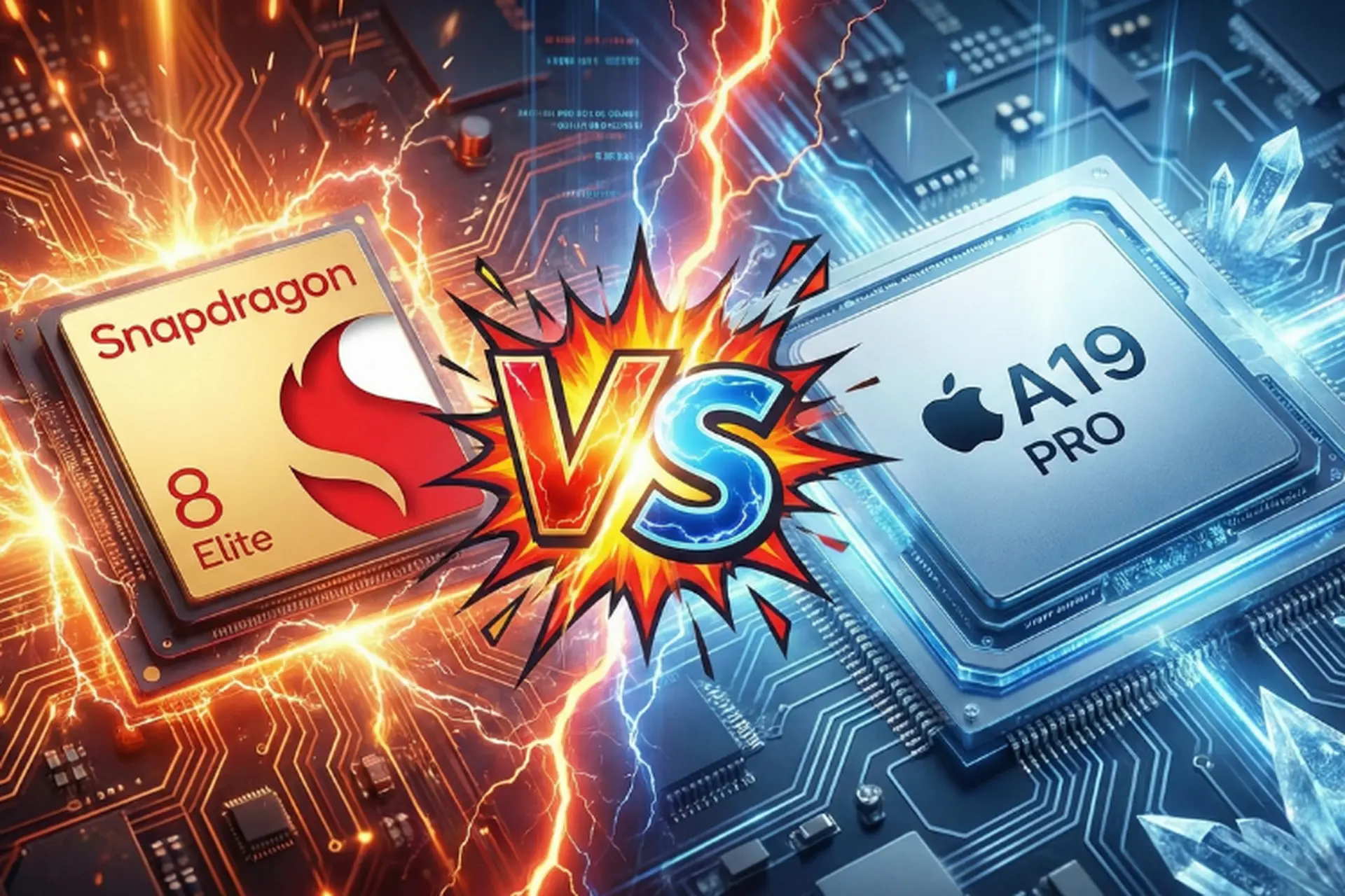So sánh Snapdragon 8 Elite Gen 5 và Apple A19, A19 Pro chi tiết