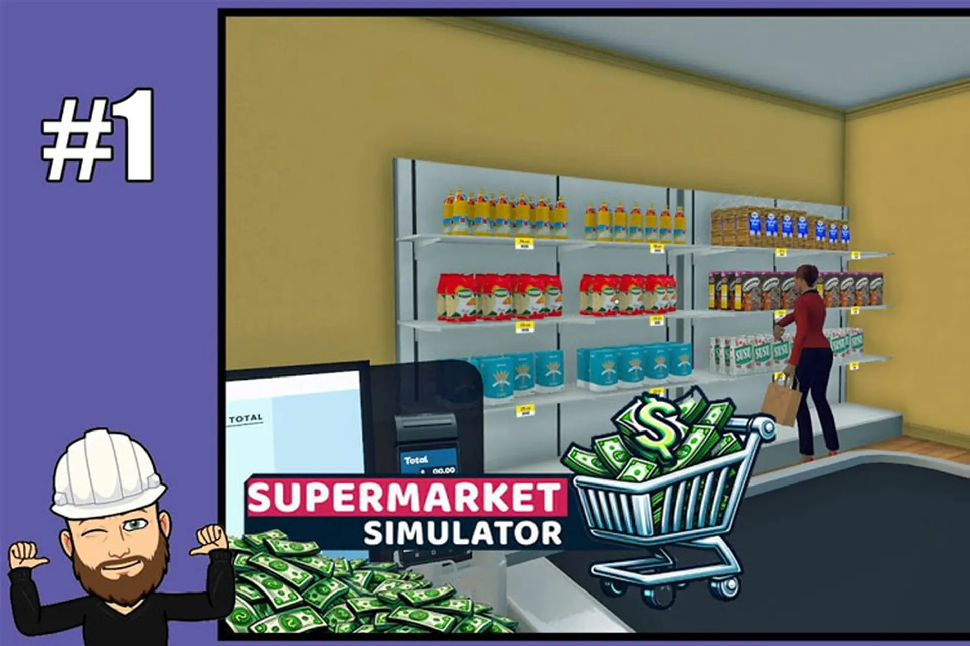 Supermarket Simulator APK: Tựa game giải trí quản lý siêu thị