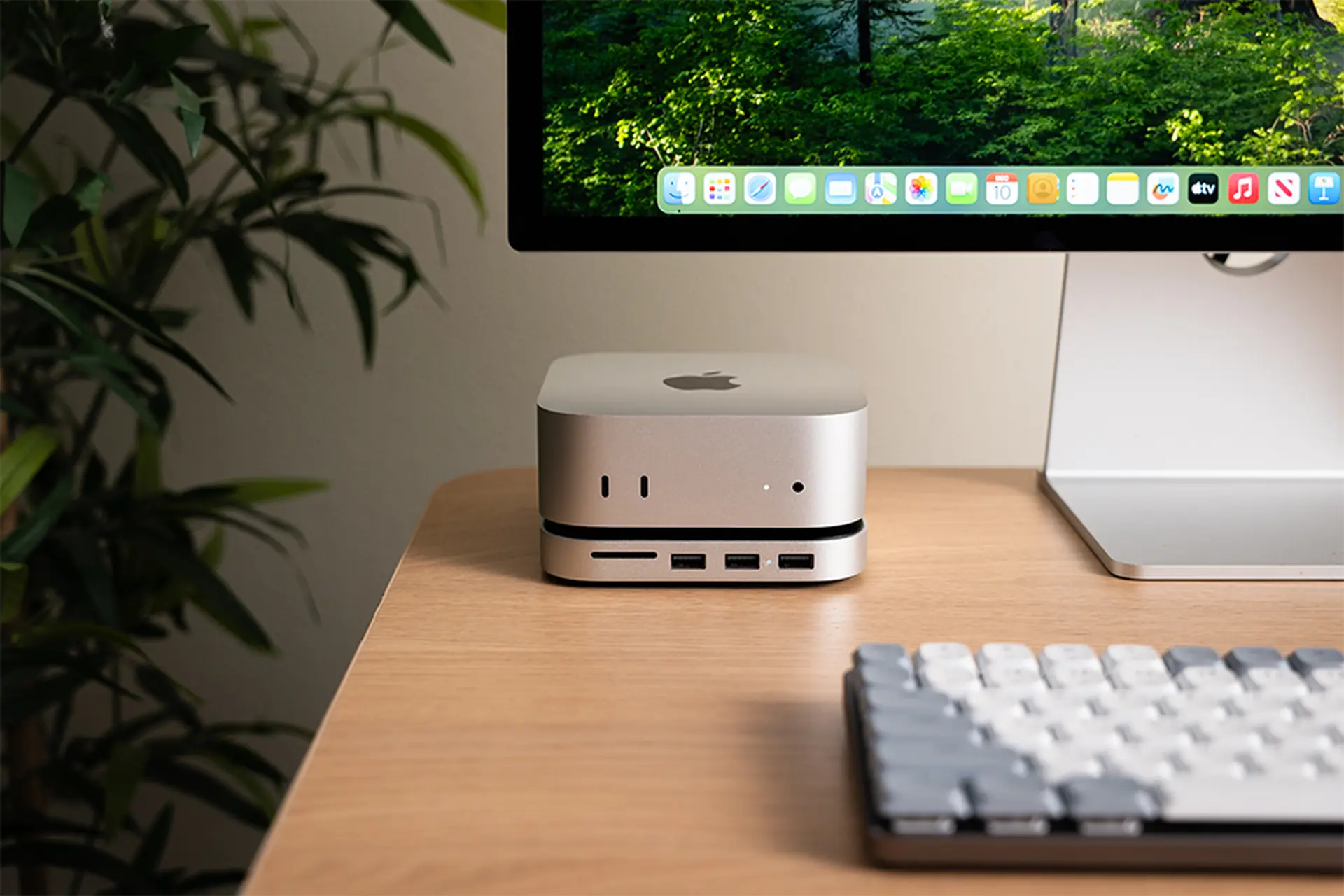 Thiết bị mở rộng cổng kết nối cho Mac Mini M4 Satechi chính hãng, giá rẻ