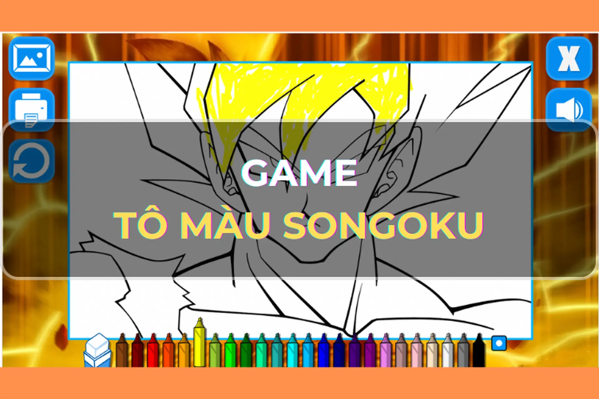 Cách chơi game Tô Màu Songoku - Trải nghiệm sáng tạo cùng nhân vật ...