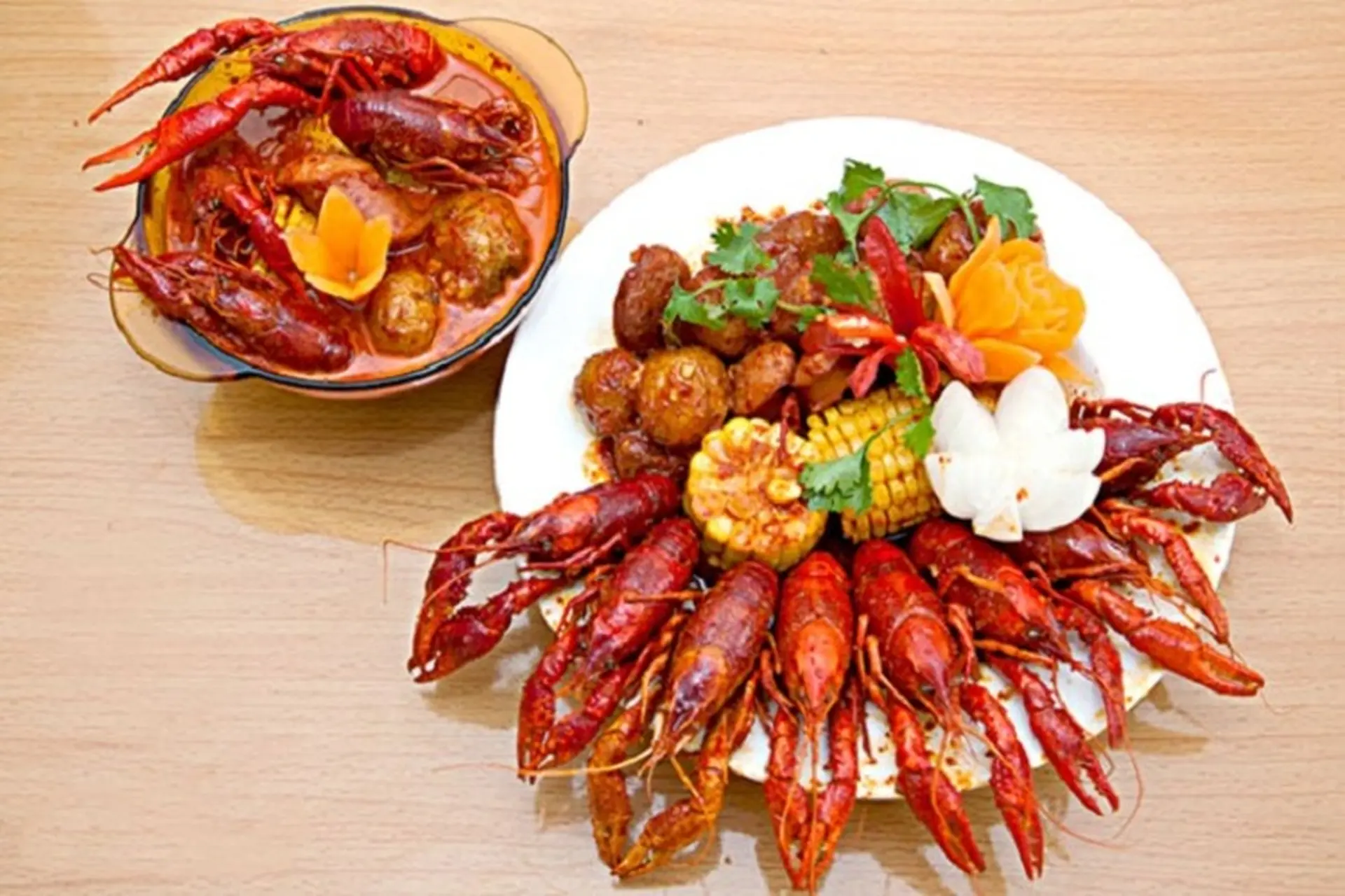 Cách làm tôm hùm đất sốt cajun cực cuốn, thơm ngon khó cưỡng ăn là ghiền