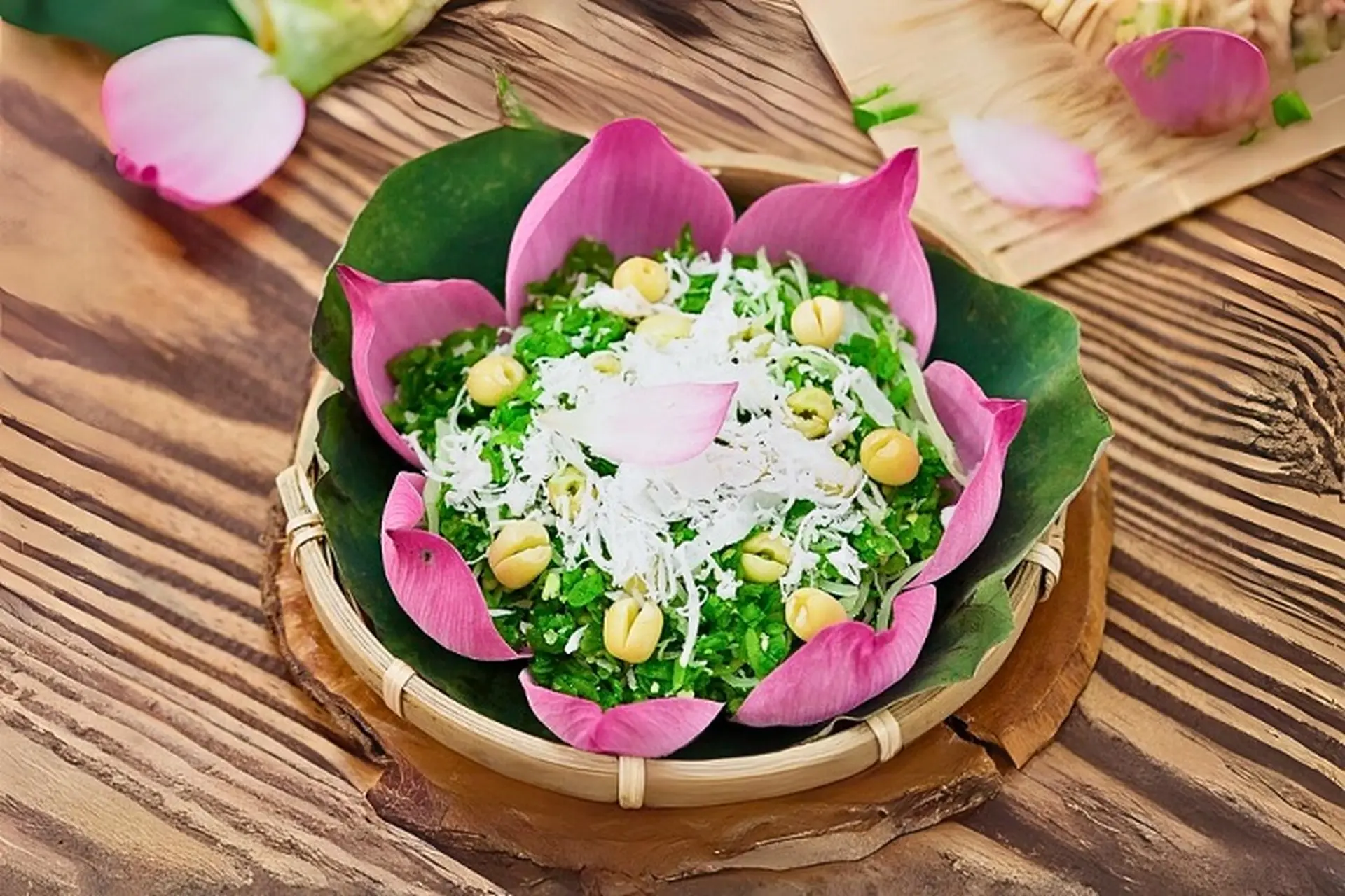 Cách nấu xôi lá dứa hạt sen béo bùi, dẻo ngon, thơm lừng