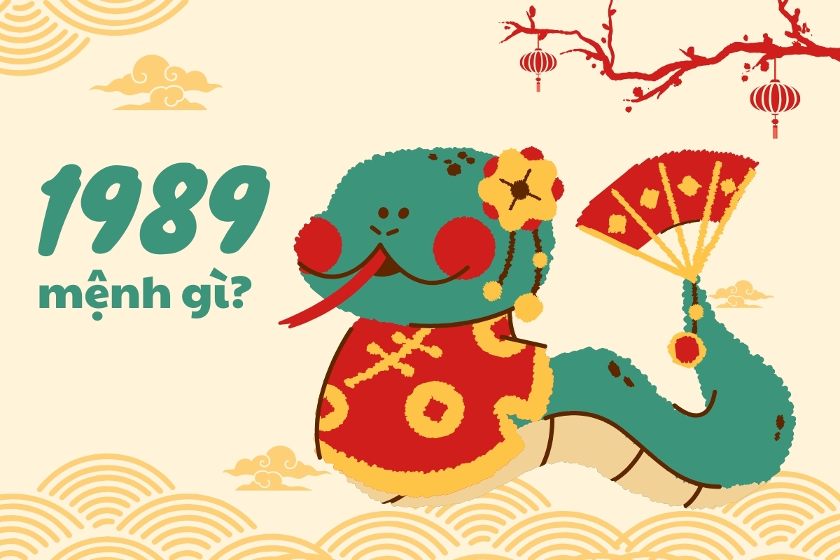 Tuổi Kỷ Tỵ 1989 mệnh gì? Sinh năm 1989 tuổi con gì? Hợp màu gì?