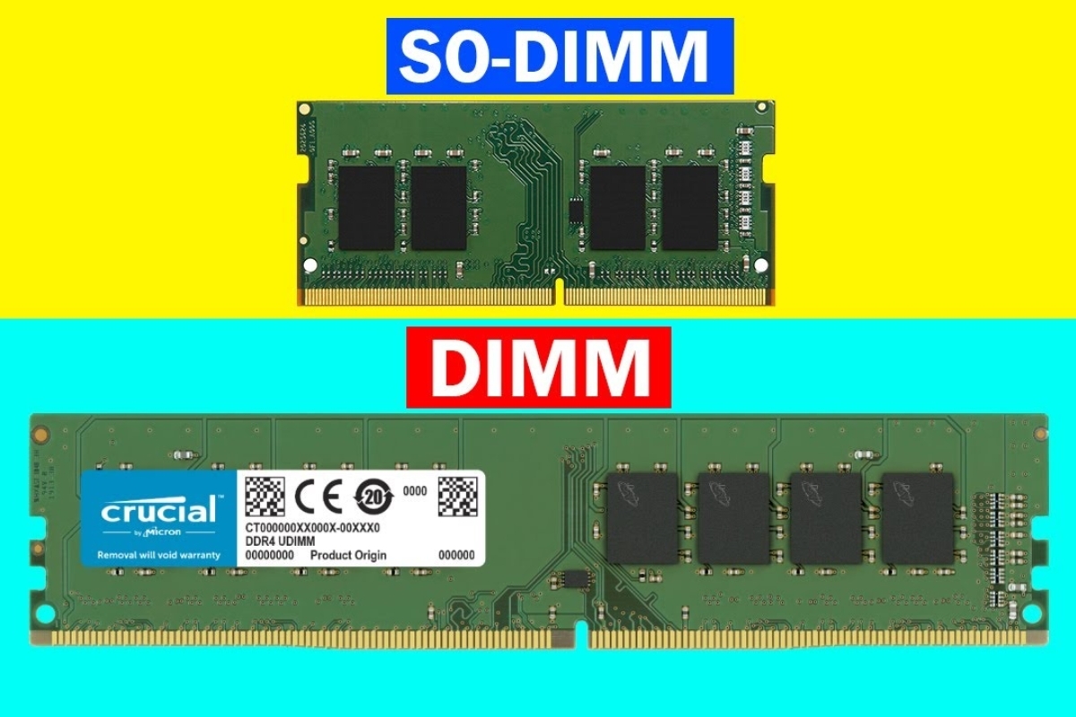 So sánh DIMM và SODIMM: Hiểu rõ để chọn đúng RAM cho thiết bị