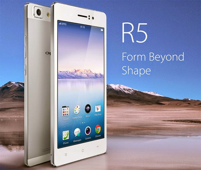 Cảm nhận đầu tiên khi cầm trên tay chiếc Oppo R5 siêu mỏng