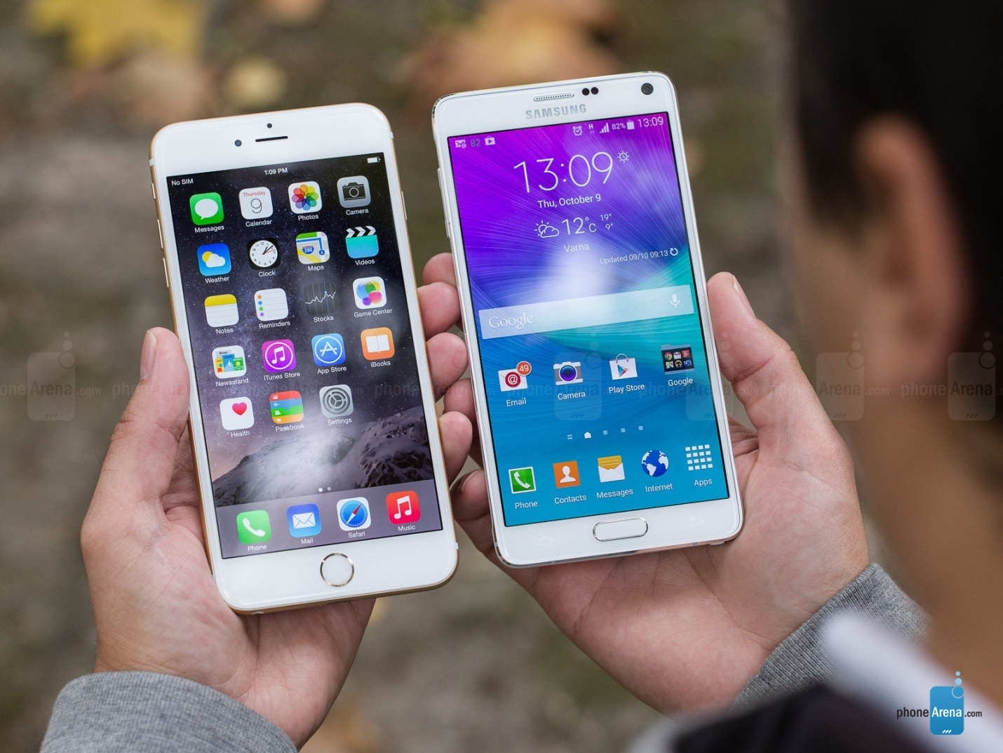 Một số đánh giá về iPhone 6 Plus và Samsung Galaxy Note 4